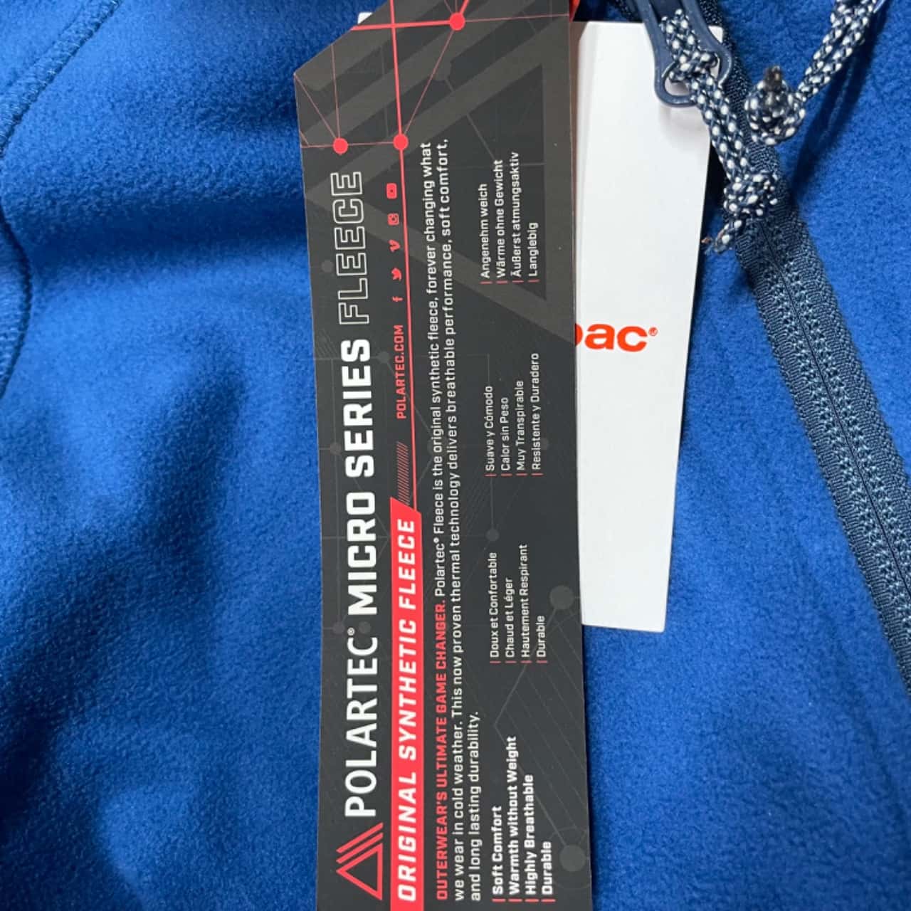 Macpac Mens Size S Blue (s)