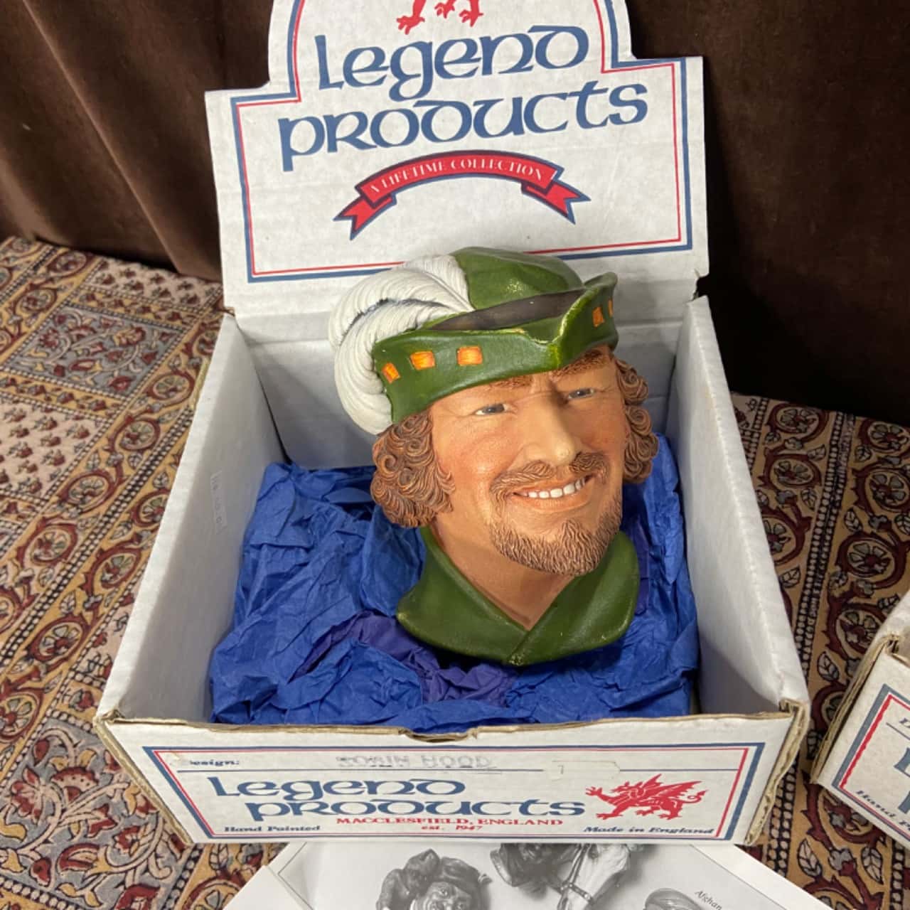 Legend Products Wall Masks/ Plaques. Robin Hood and Maid Marion(s)