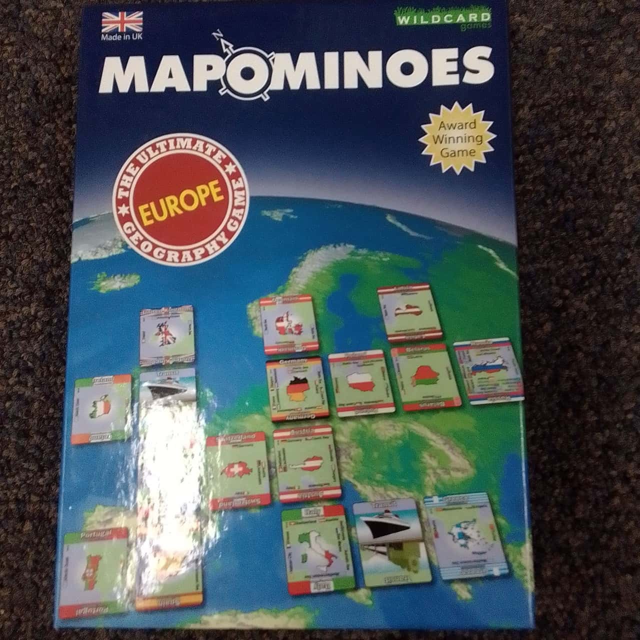 Mapominoes Europe The Ultimate Geography Game(s)