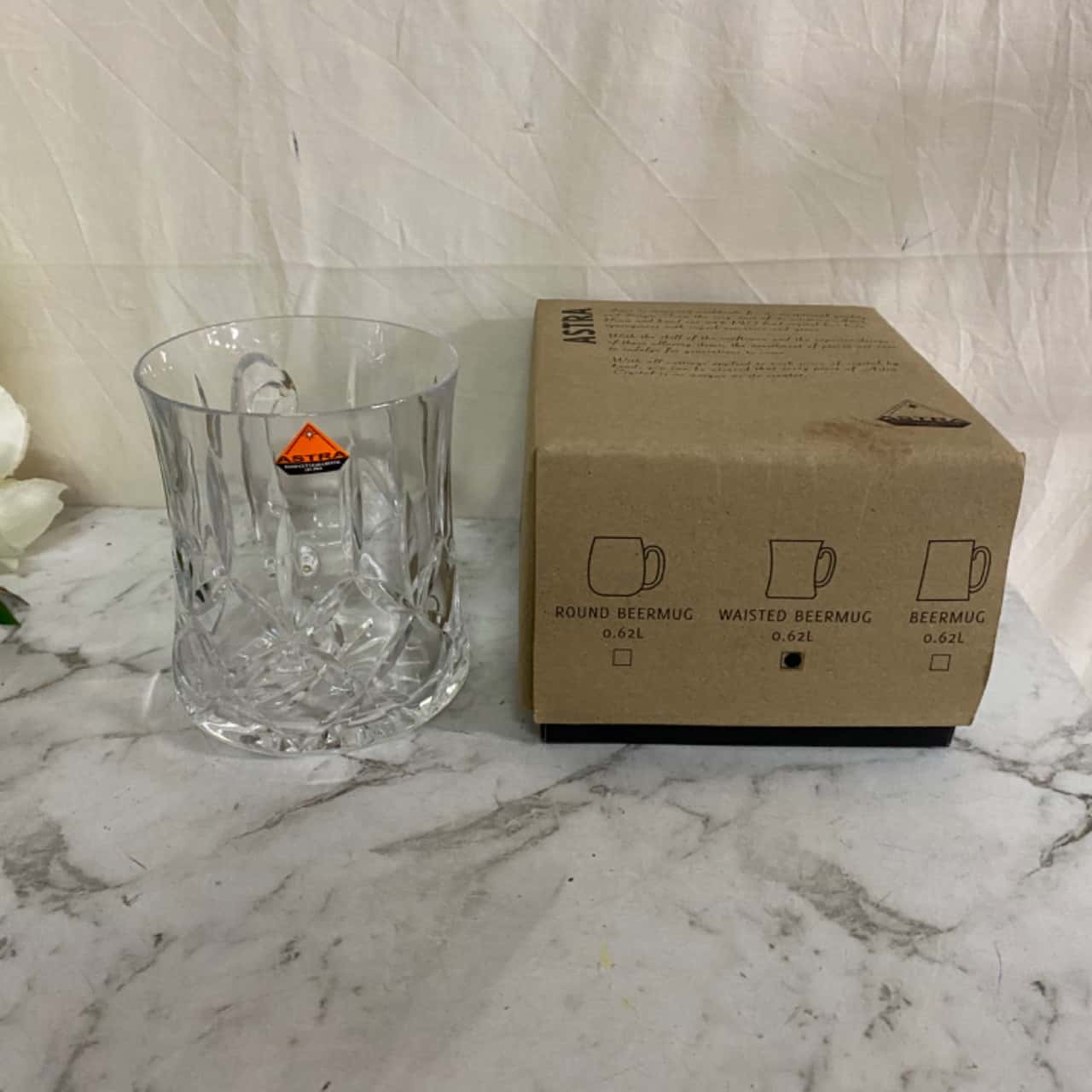 Astra Lead Crystal Mug(s)