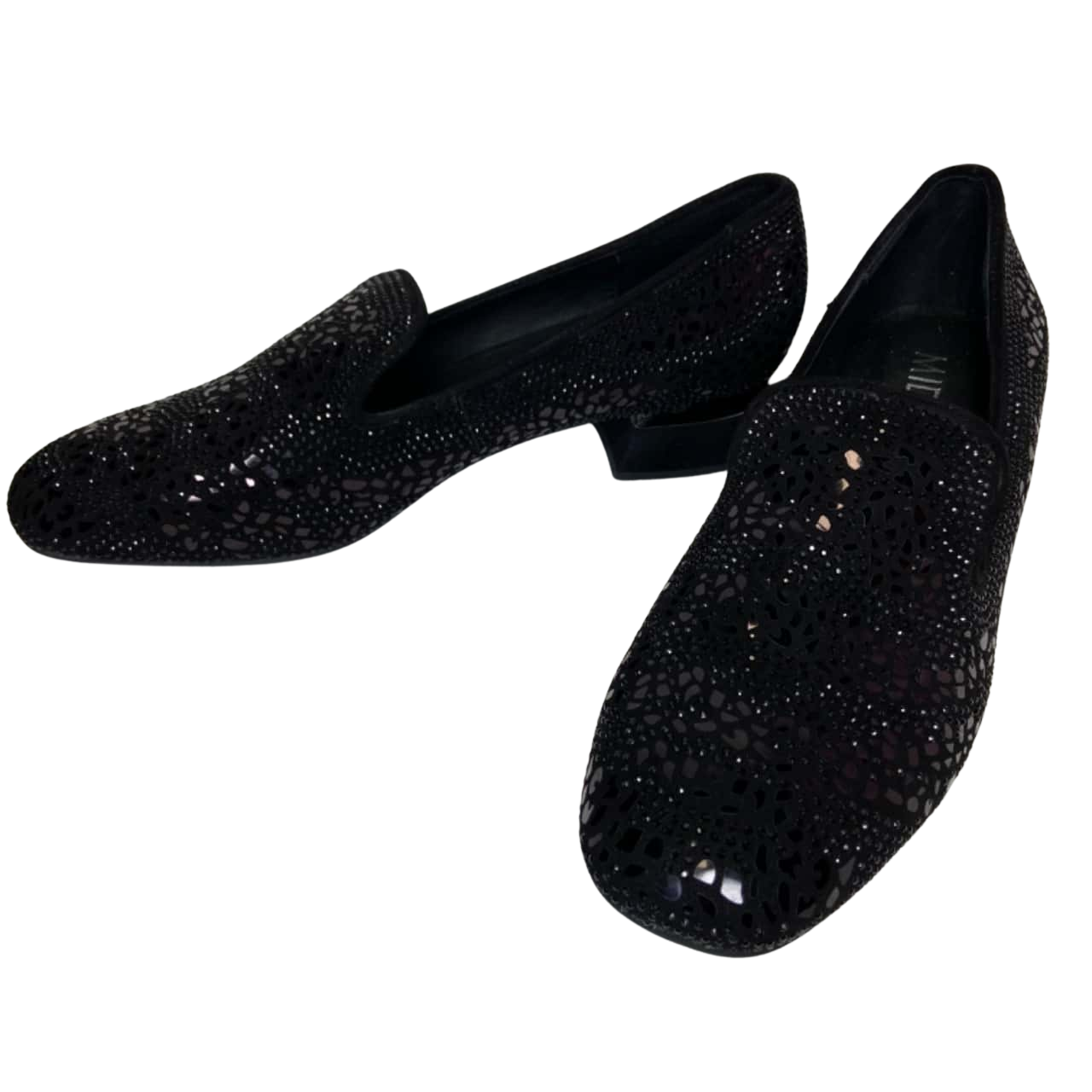 Midas Womens Size 40 Giulio Black Pewter Shoes BOXED(s)