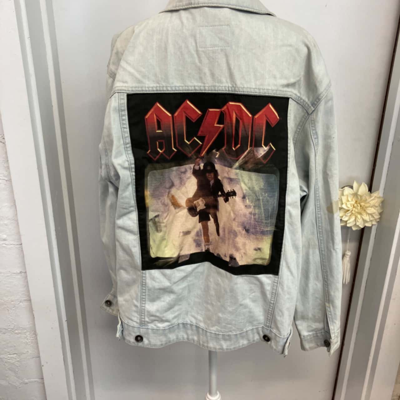 Cotton On Light Blue AC/DC Jacket(s)