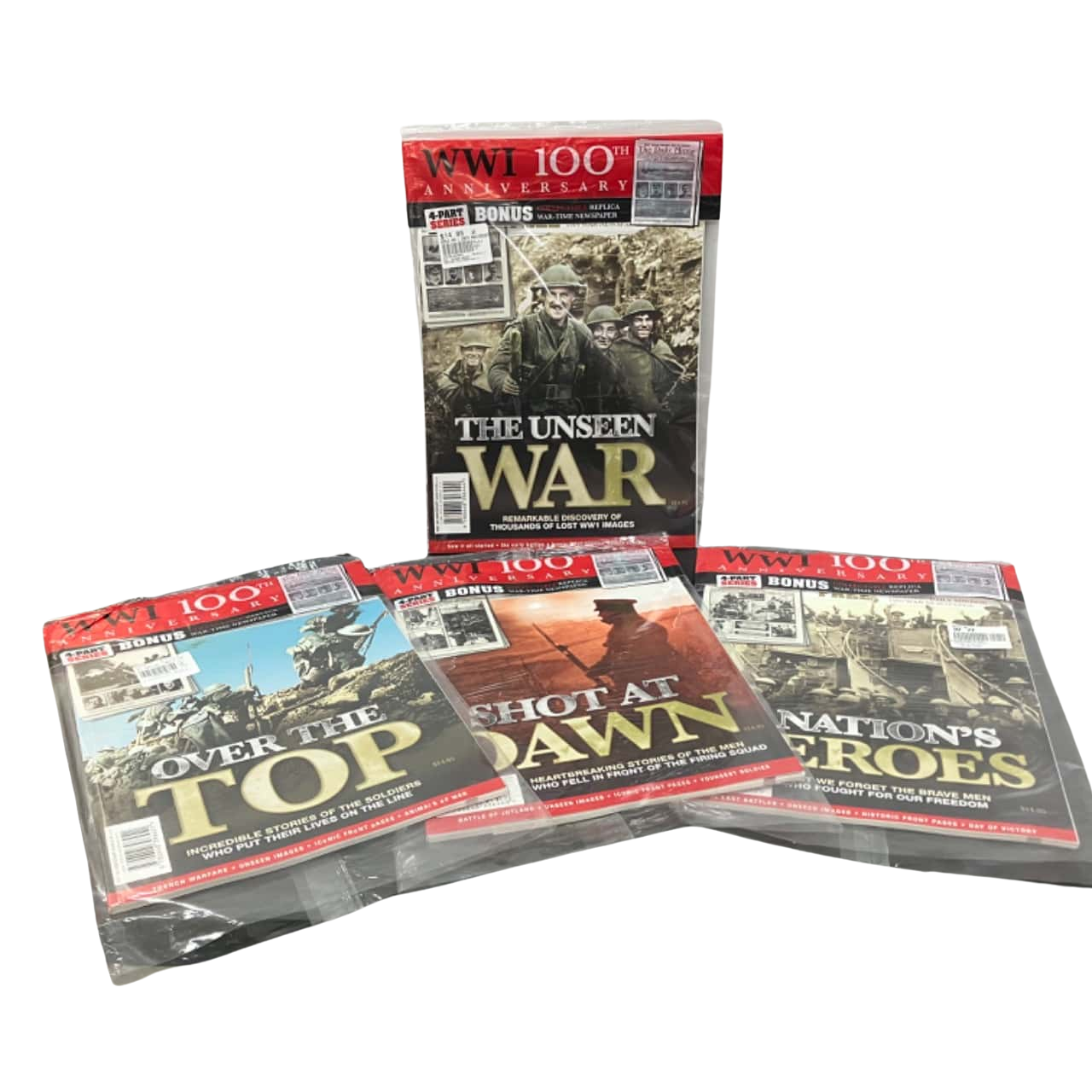 WW1 100th Anniversary 4 Part Series Magazines