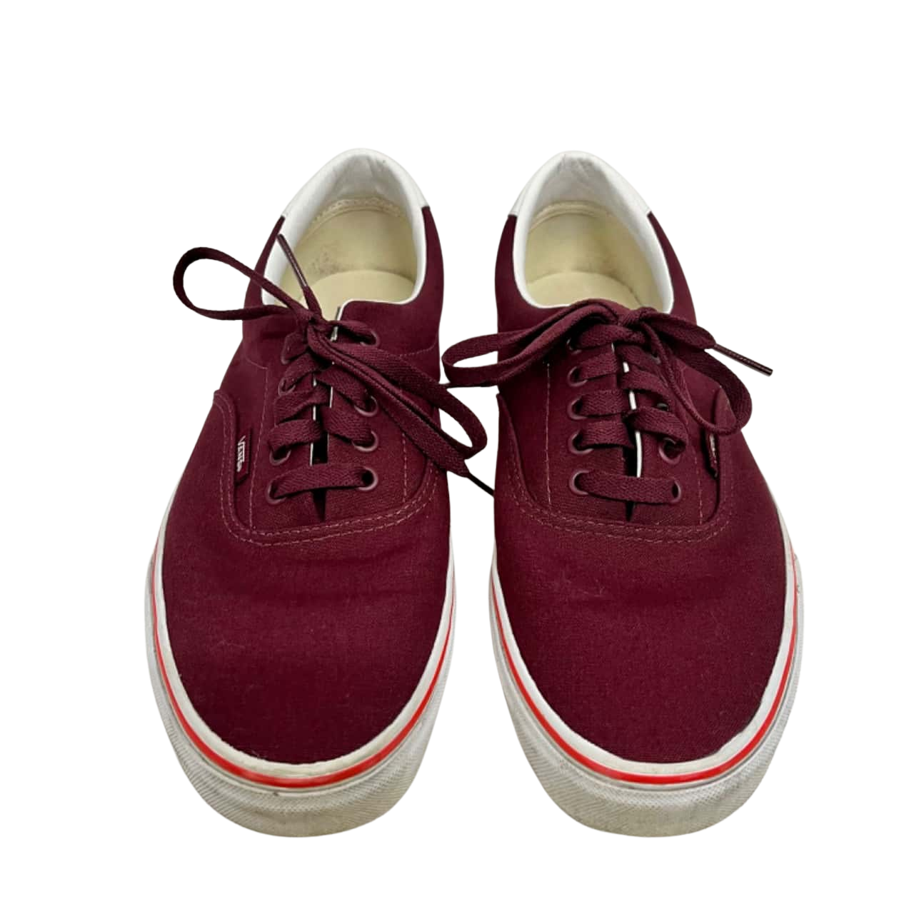 Vans burgandy shoes Size 9.5(s)