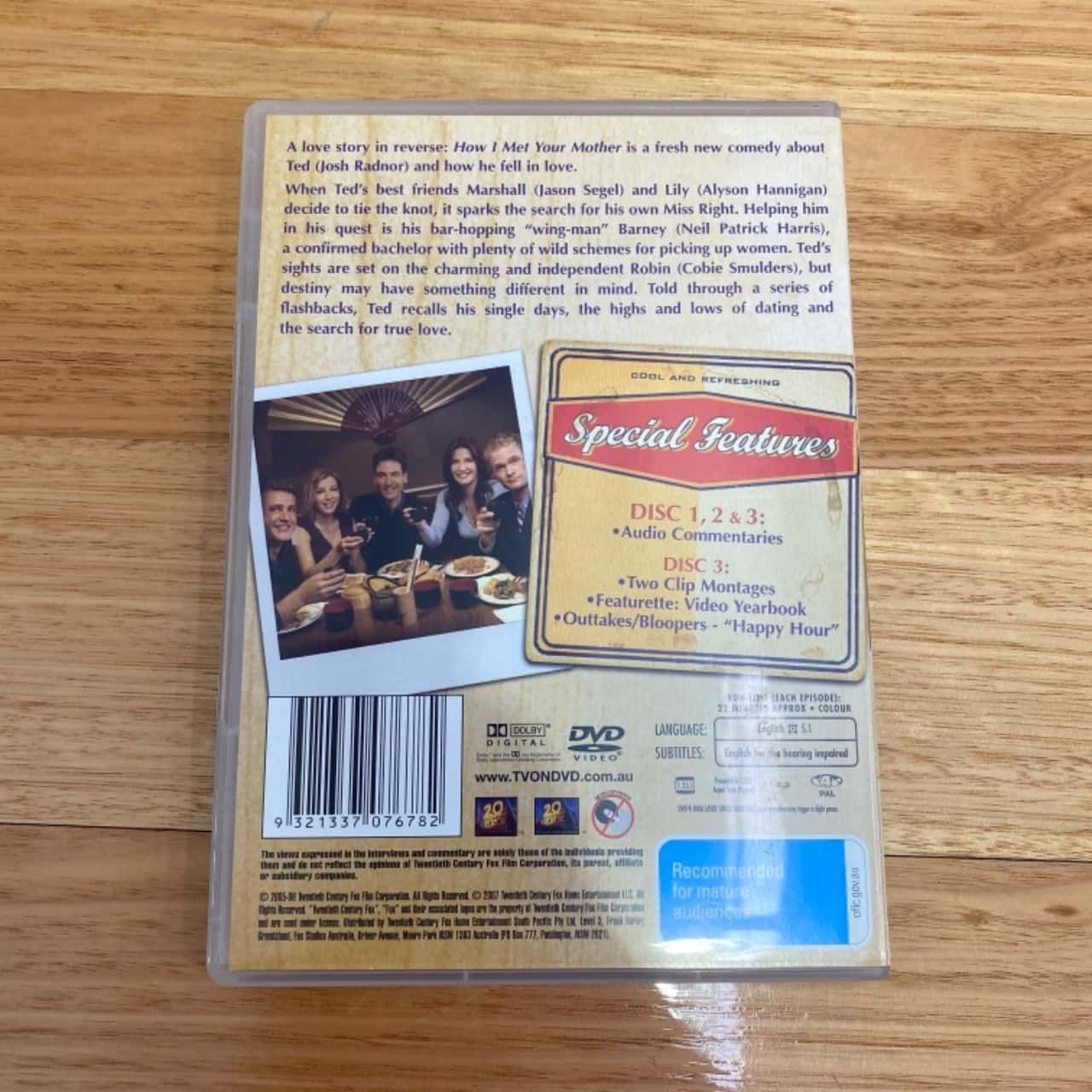 How I Met Your Mother Season 1 to 5 DVDs