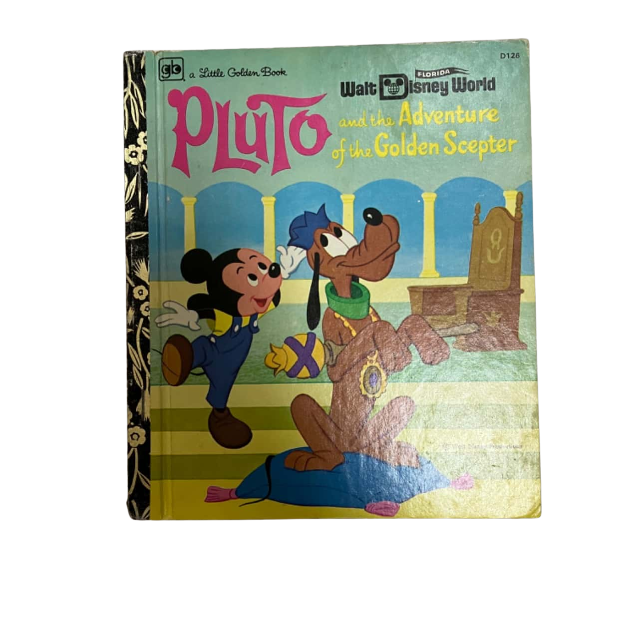 Vintage 1973 Walt Disney World Pluto And The Adventures Of The Golden ...