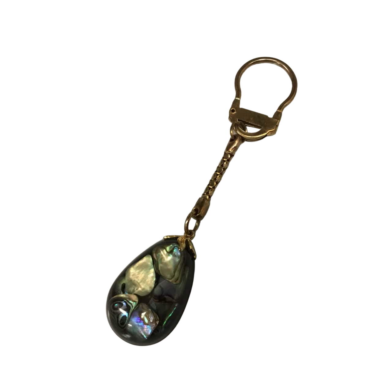 Vintage Paua Shell Keyring