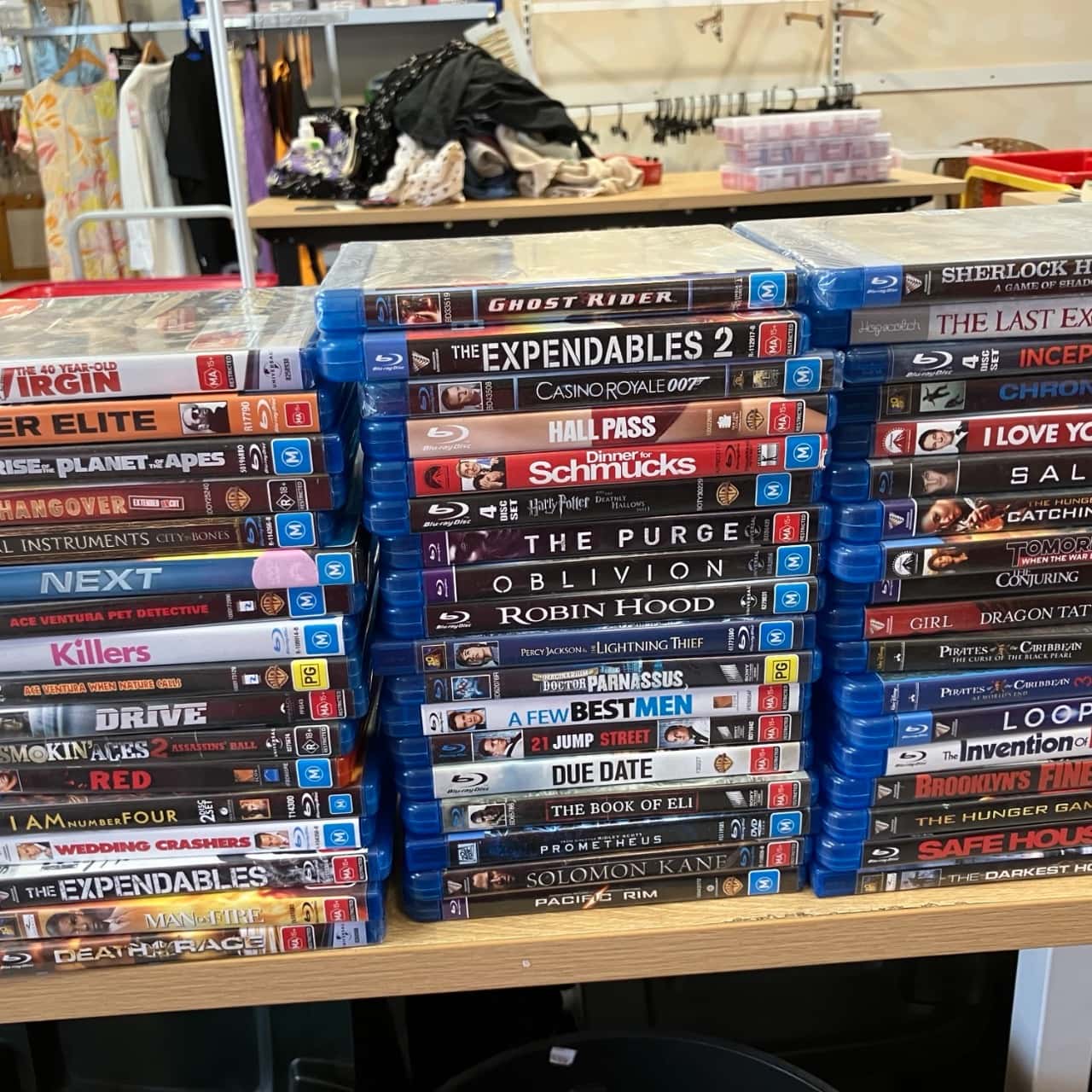 approximartely 48 Blue ray dvds few unopened(s)