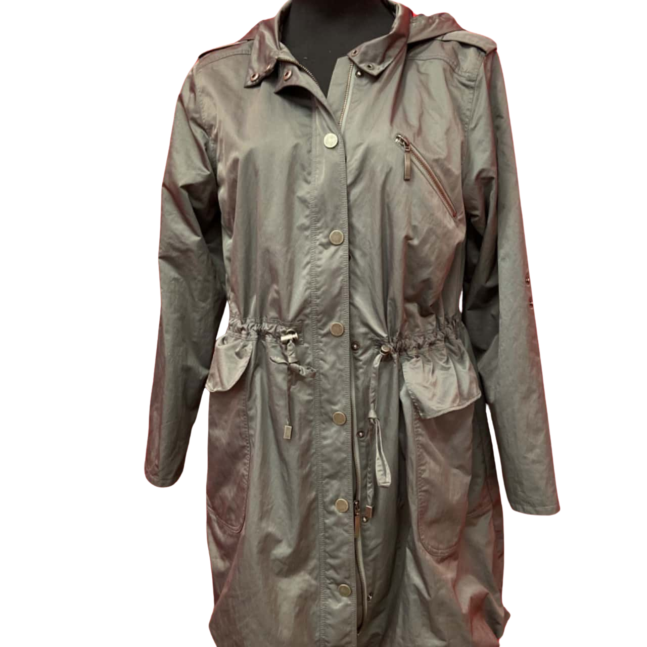 Womens Size 12 Grey Mint Velvet Jacket.(s)