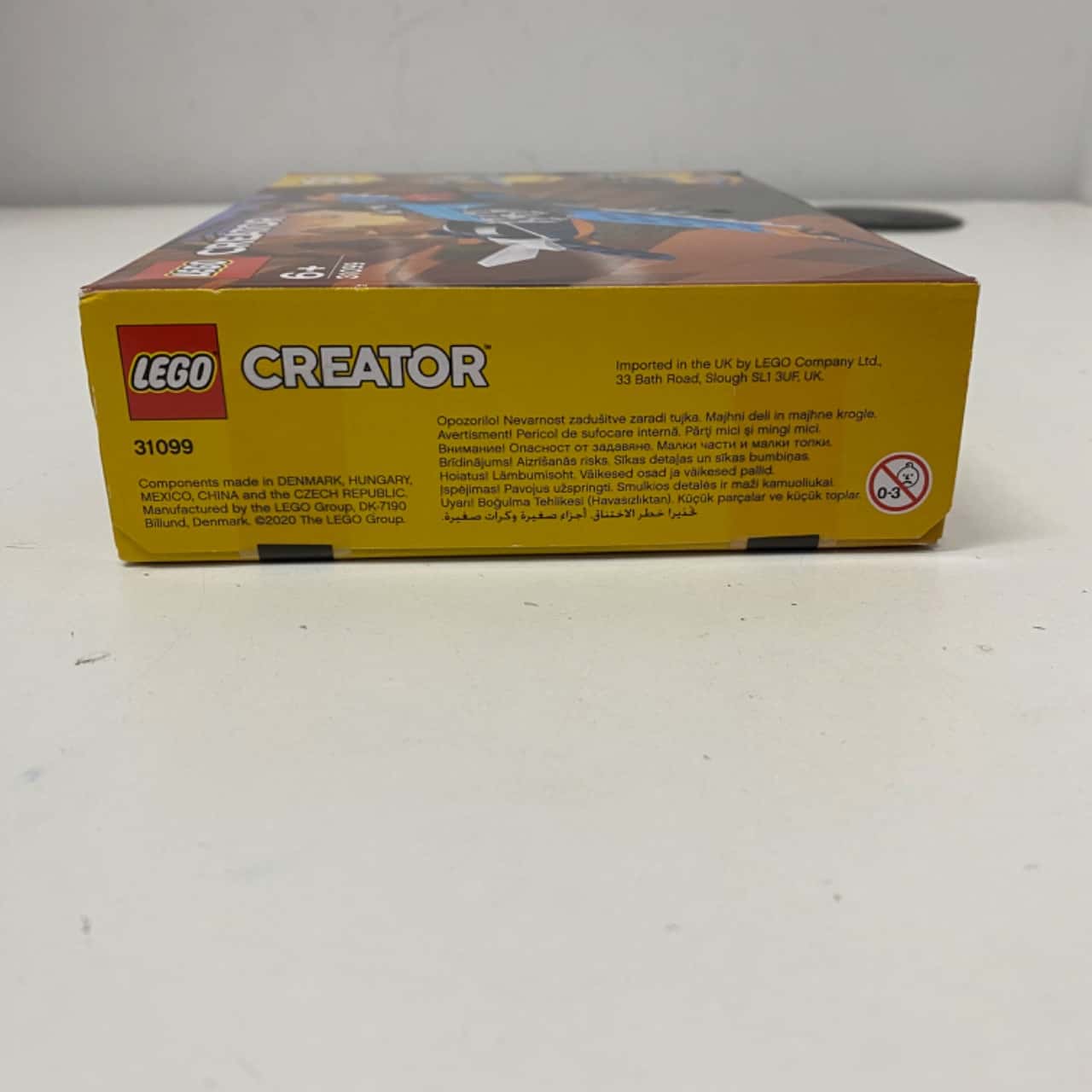 Lego Creator 3 In 1 Propellor Plane - Set 31099