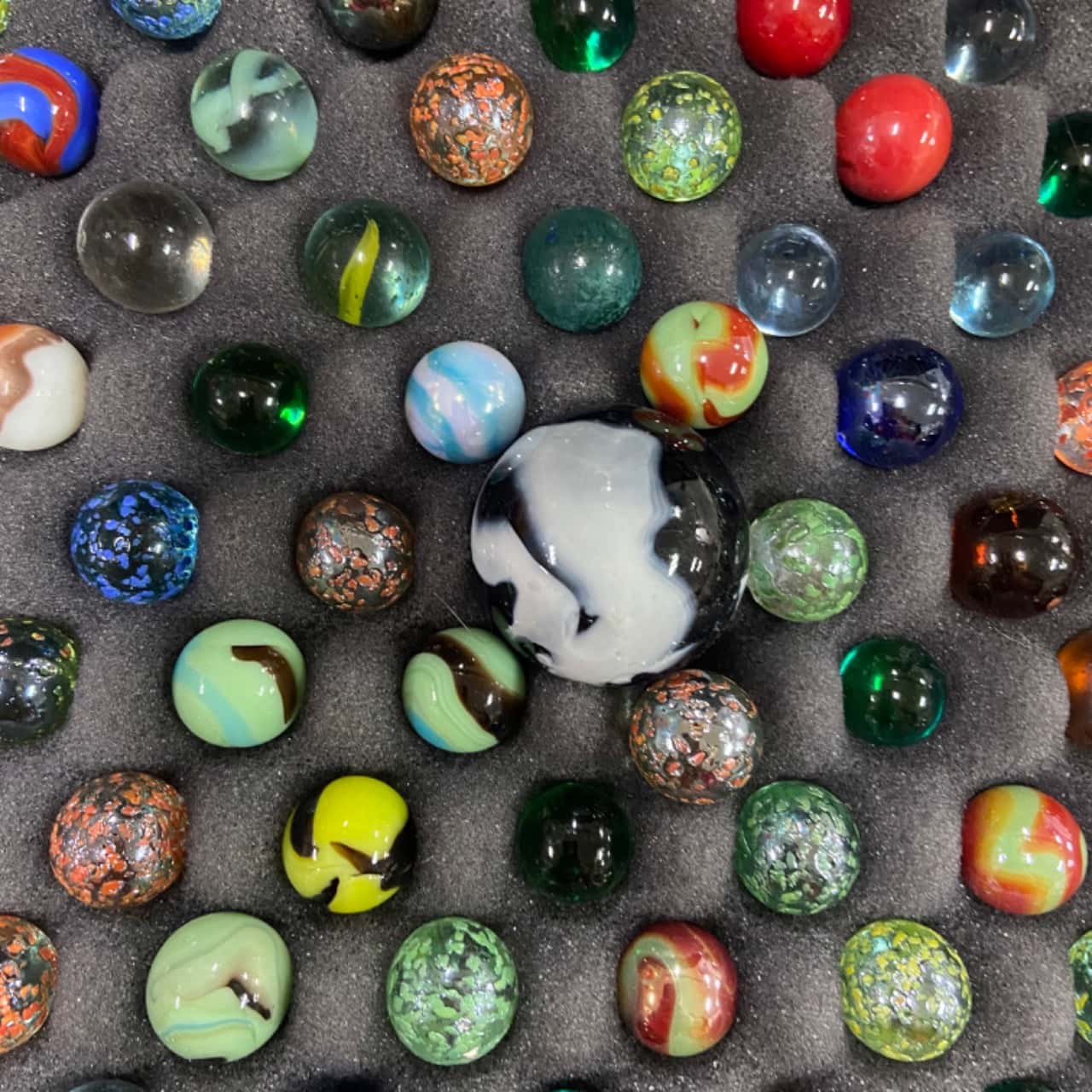 Marbles by the scoop - 500g bag (1/2kg) of mixed marbles(s)