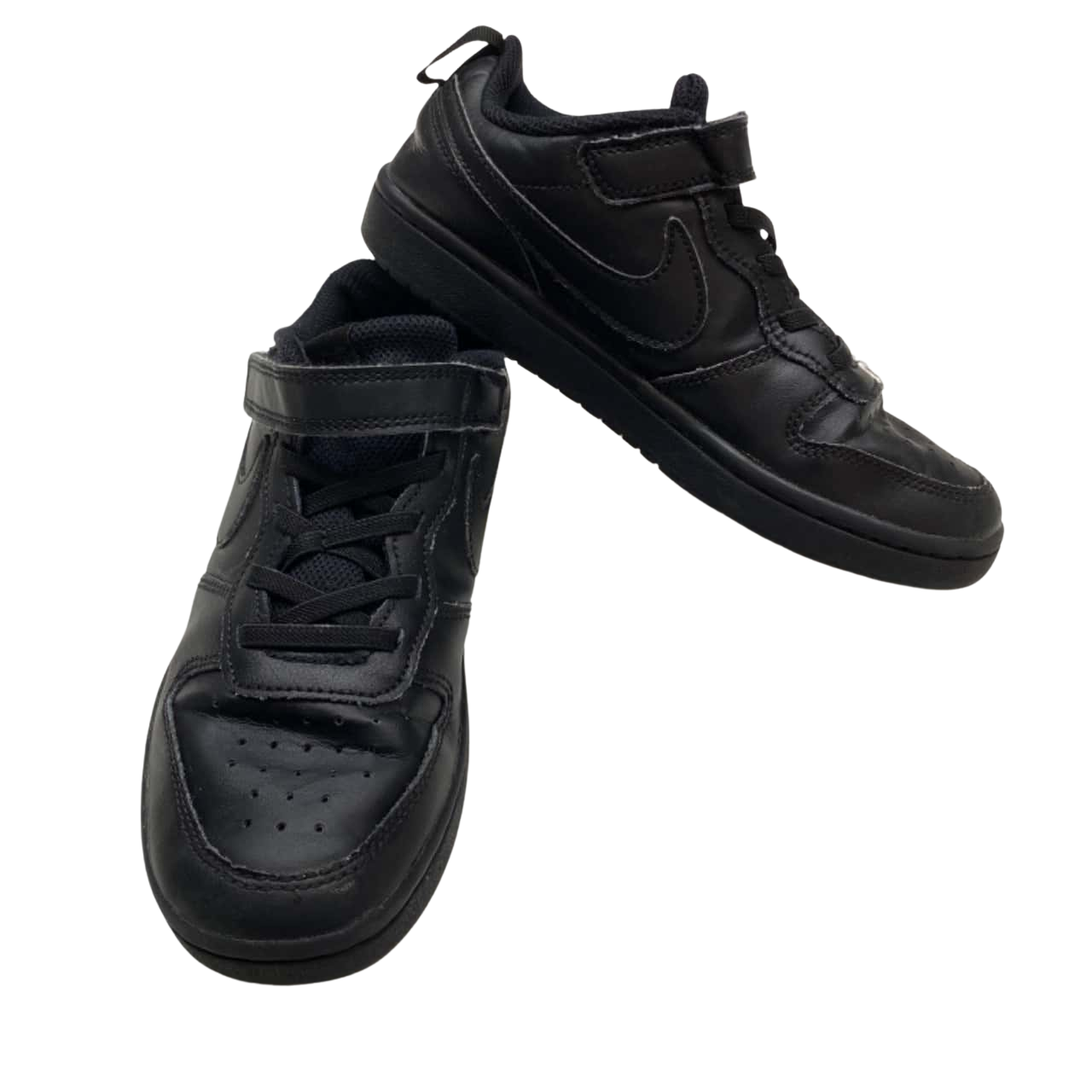 Nike Kids Size 3Y Black Shoes(s)