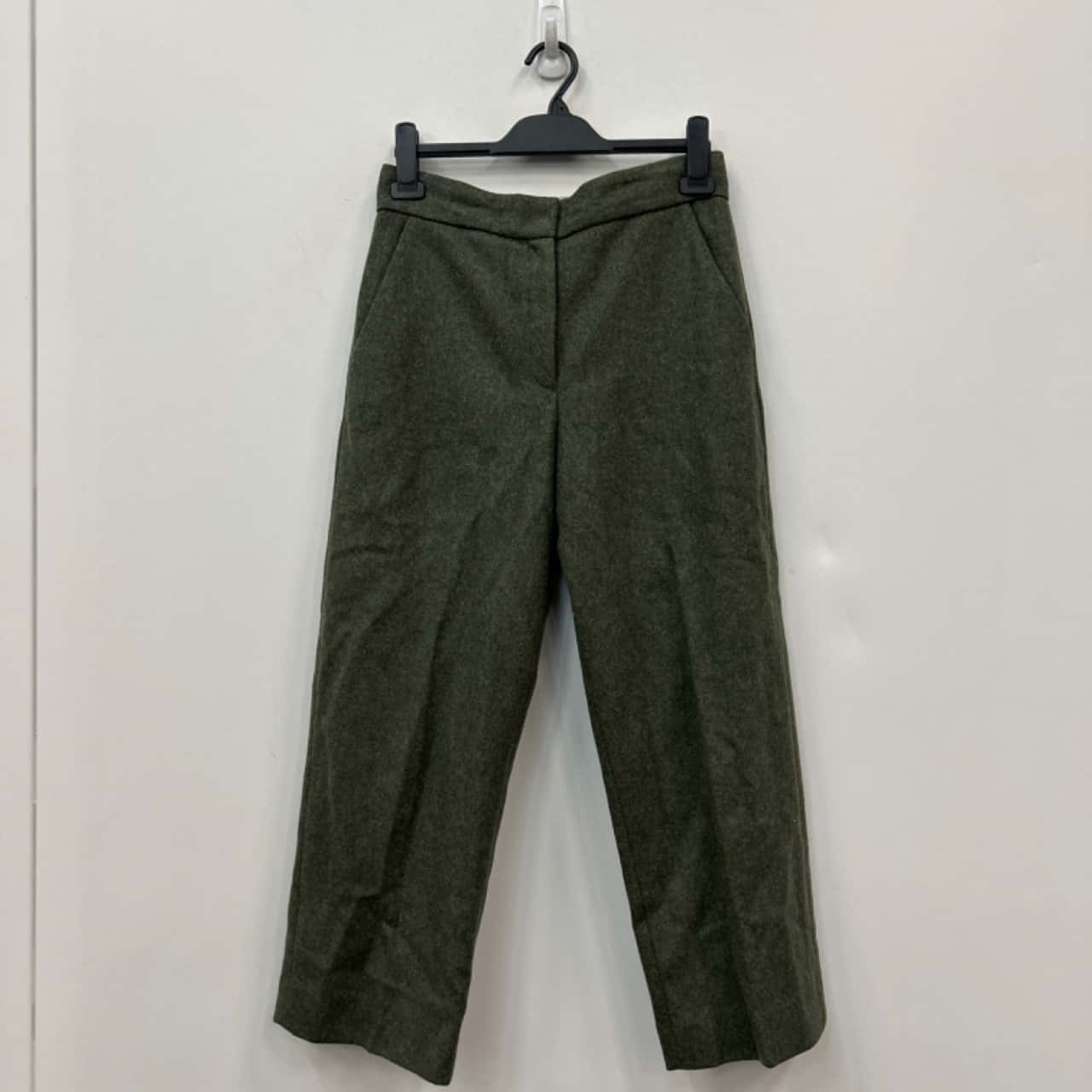 COS Wool Blend Trousers Size 36 Green (s)