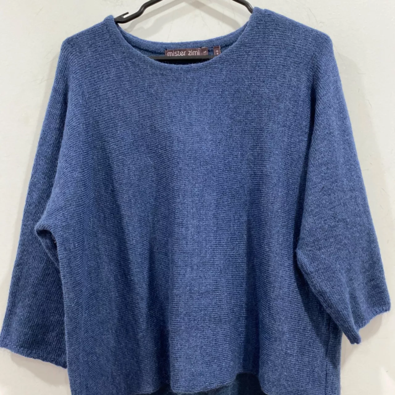 Mister Zimi Womens Jumper - Size L Blue (s)