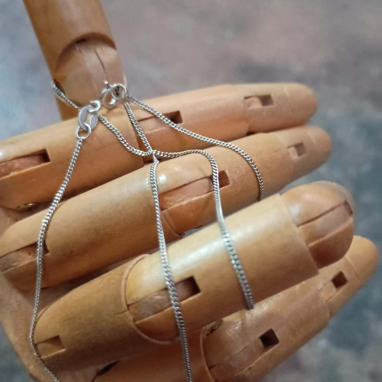 Flat Chain Stamped '925' (C)