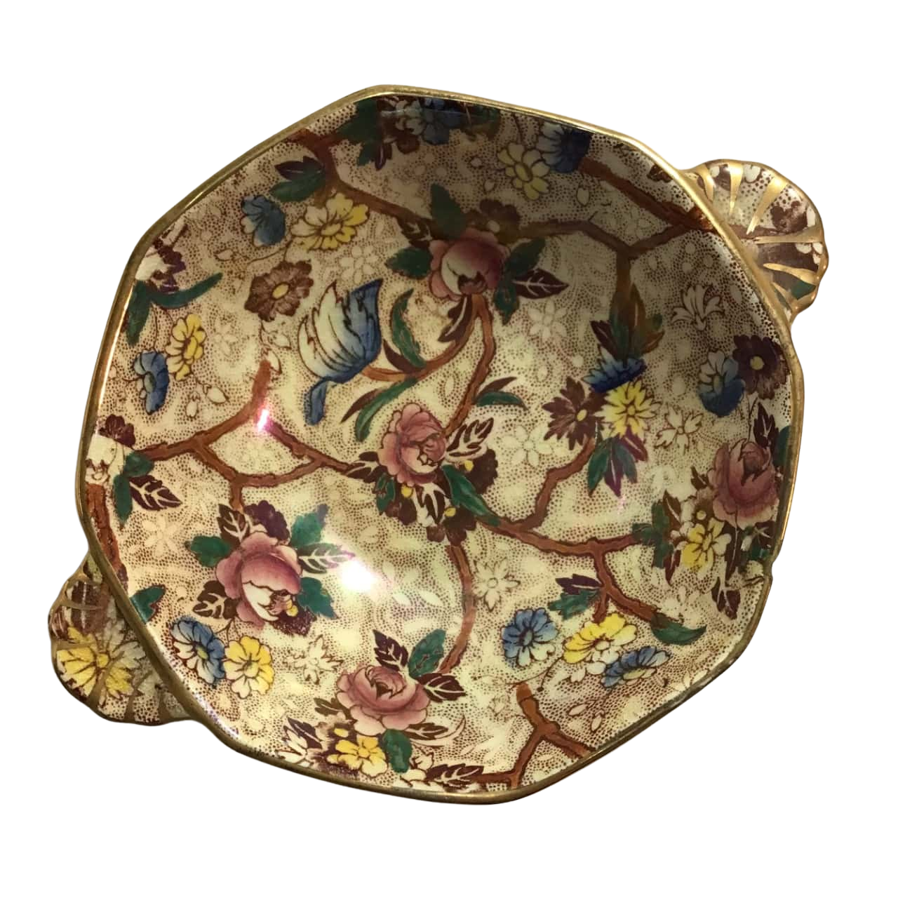 Vintage Art Deco Maling Chintz Dish(s)