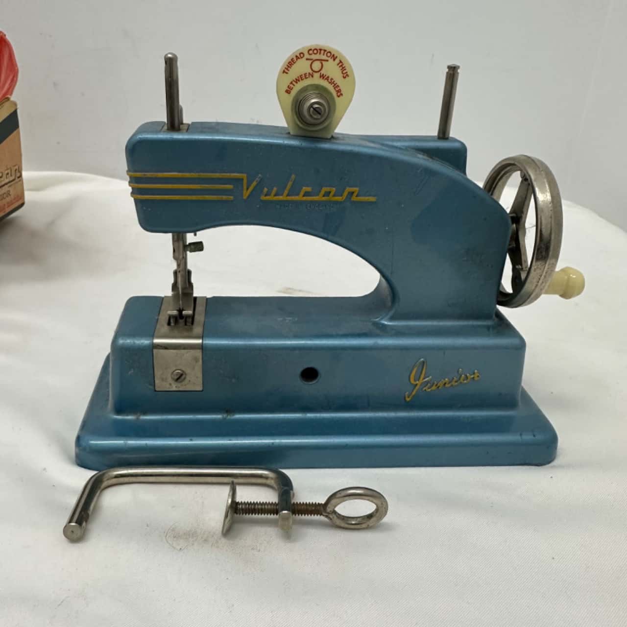 Vulcan Junior Child’s Sewing Machine made in England(s)