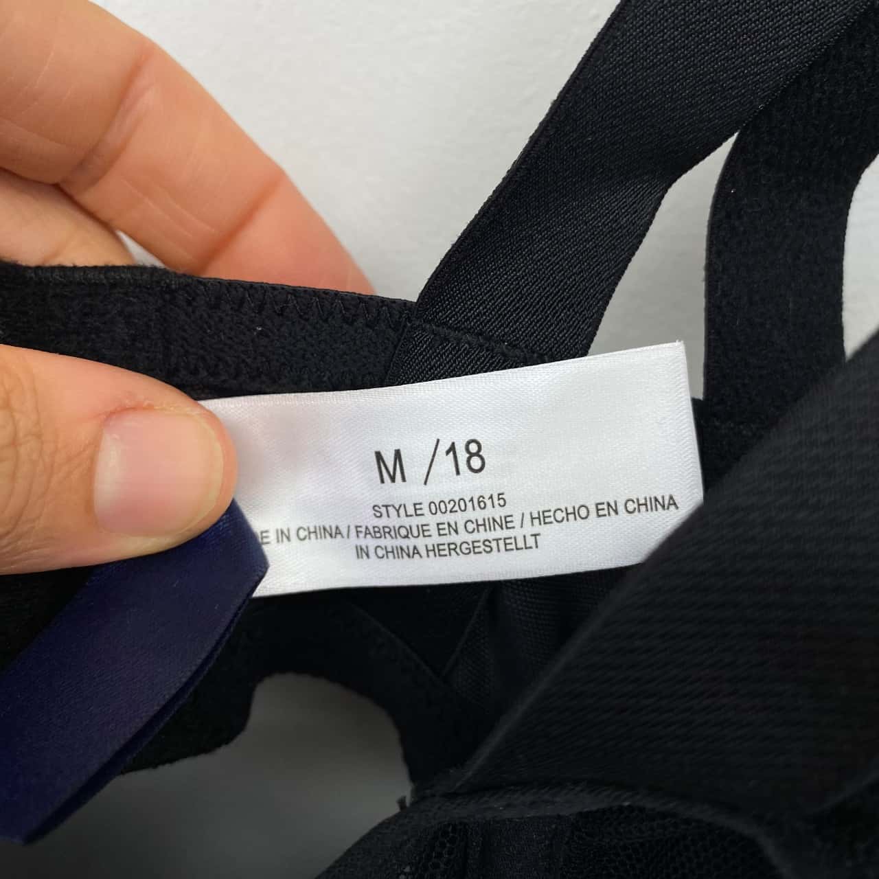 Fox & Royal Black Angelika UW Chemise Size 18(s)