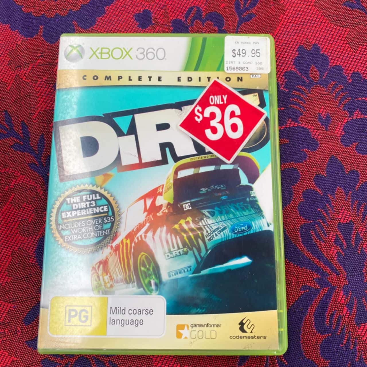 Xbox 360 Dirt 3(s)