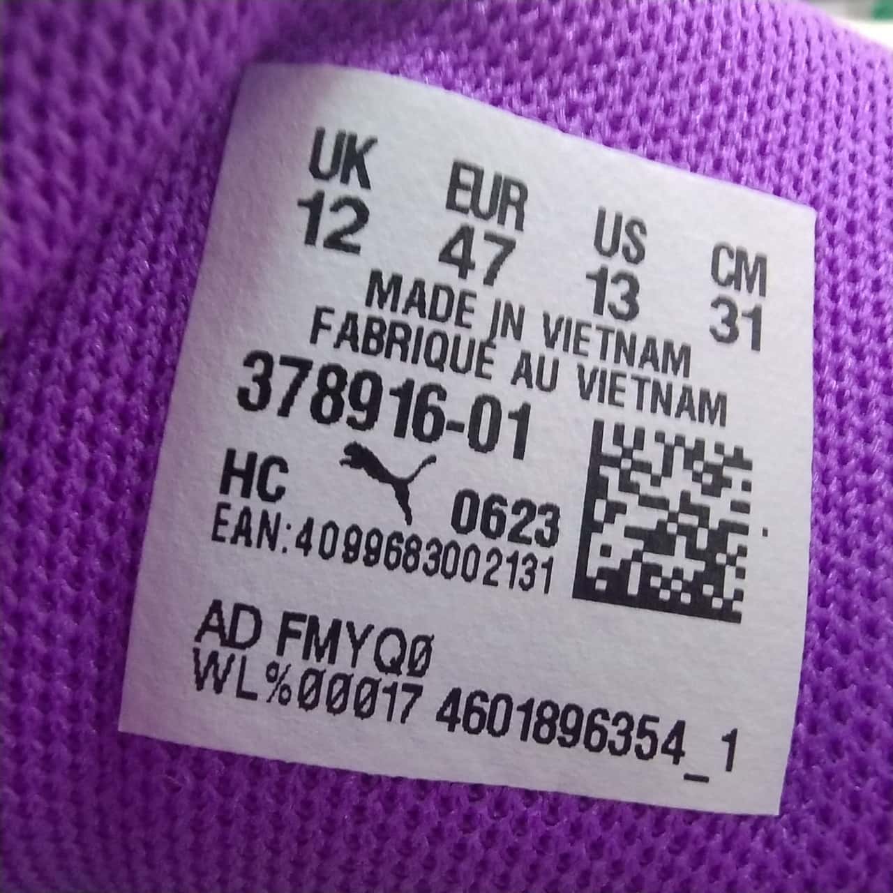 Puma Mens Size 13 Melo Sneakers Purple (s)