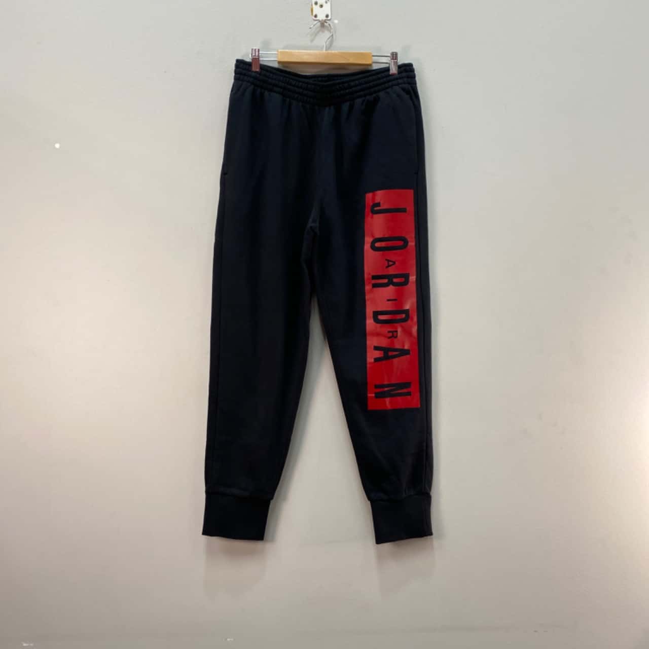 Nike Air Jordan Mens Size XL Black Trackpants(s)
