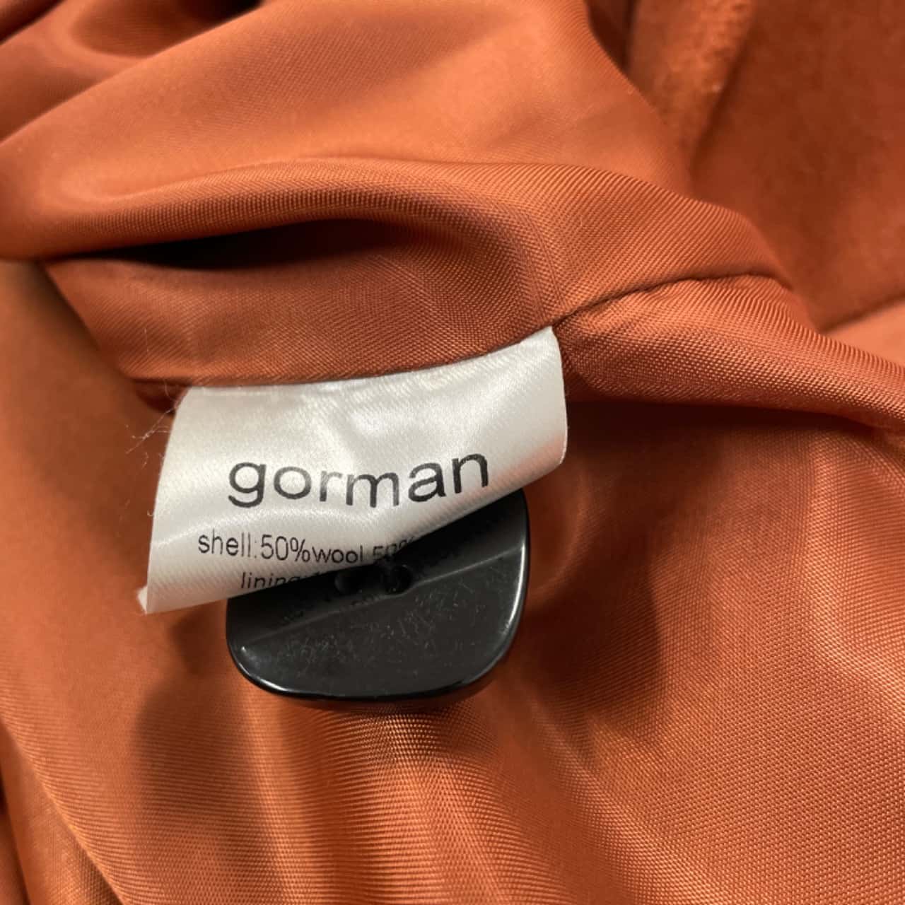 Gorman Womens Jacket Size 12 Brown (s)