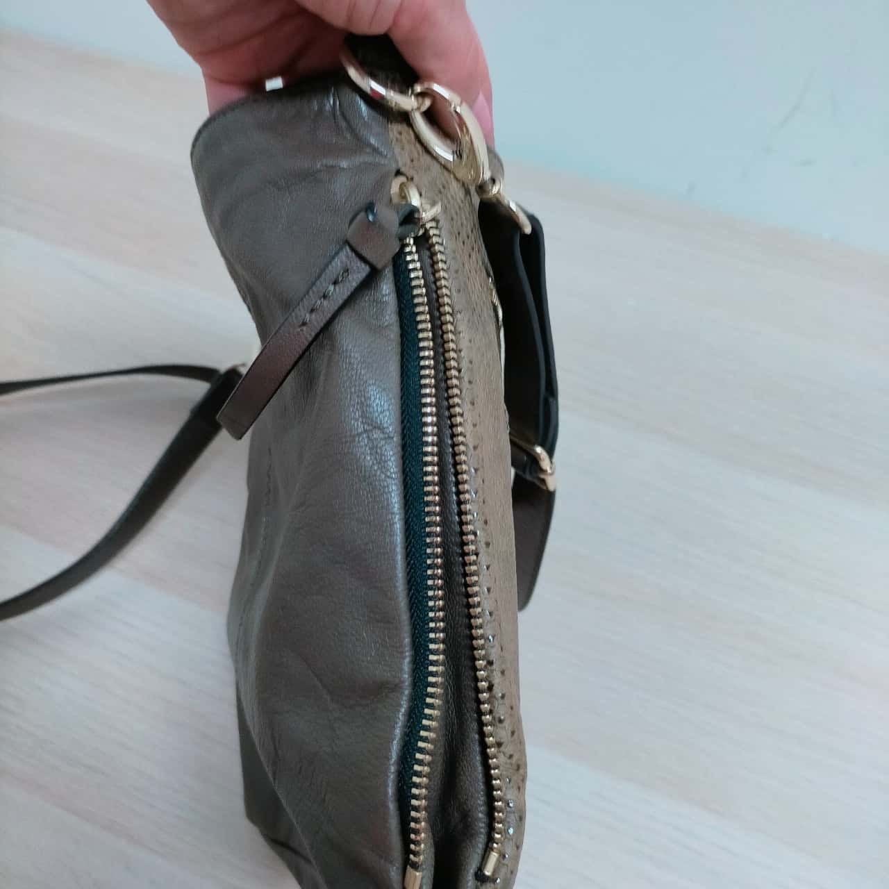 Witchery Leather Animal Print Bag VGUC(s)