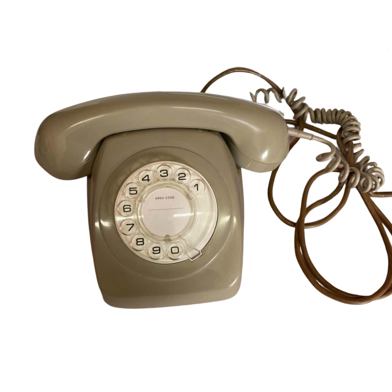 Vintage 8021 Retro Dial Grey Phone(s)