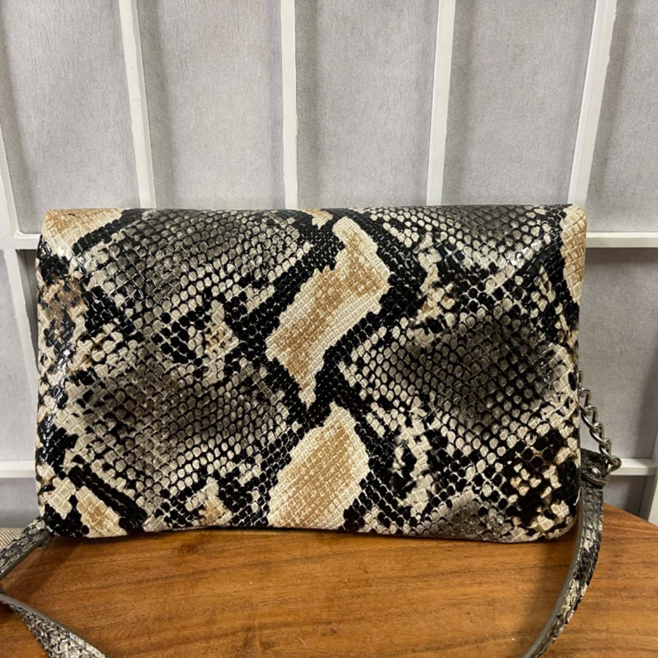Nine West Womens Animal print cross body bag