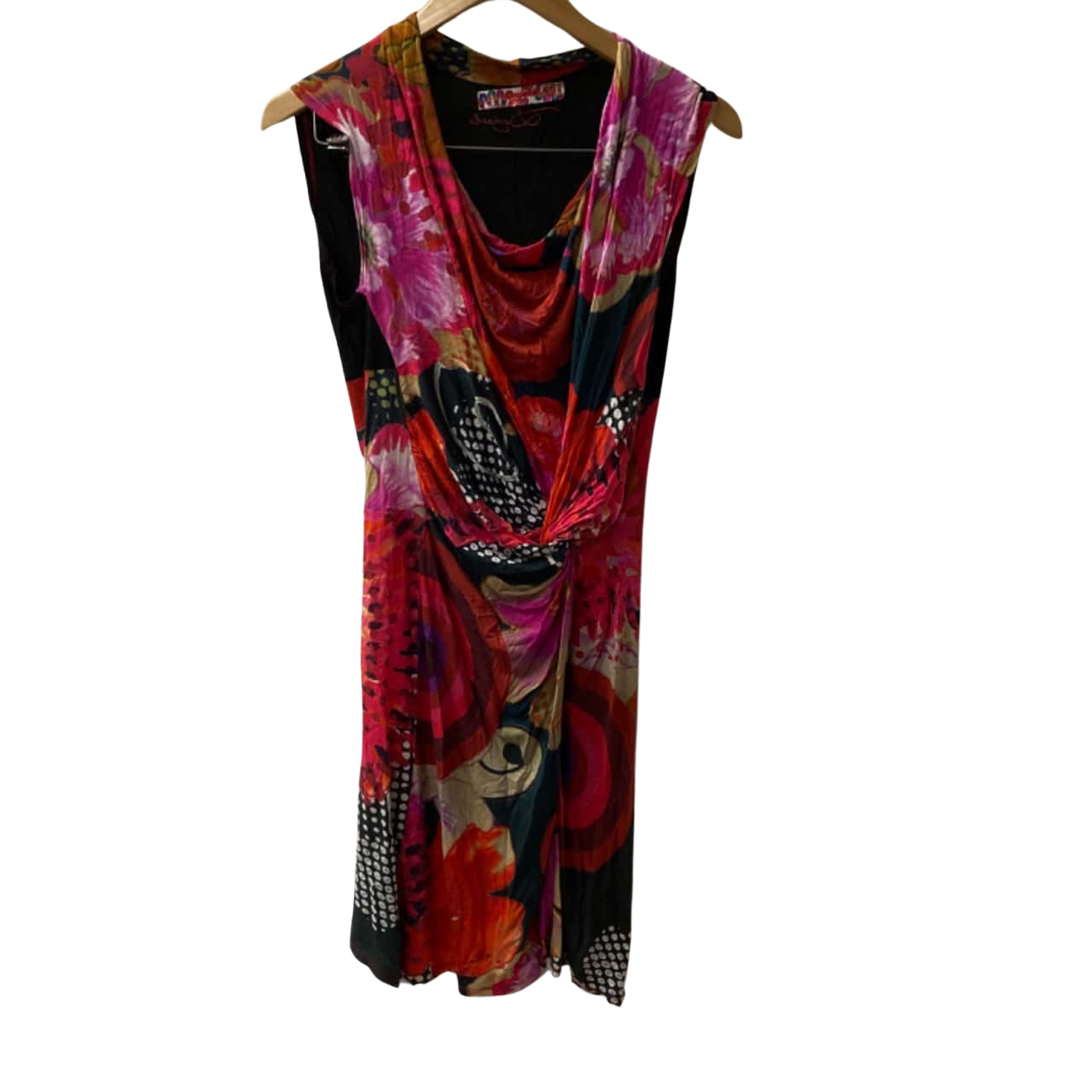 Desigual Women's Dress Size M Floral / Multicoloured / Pattern