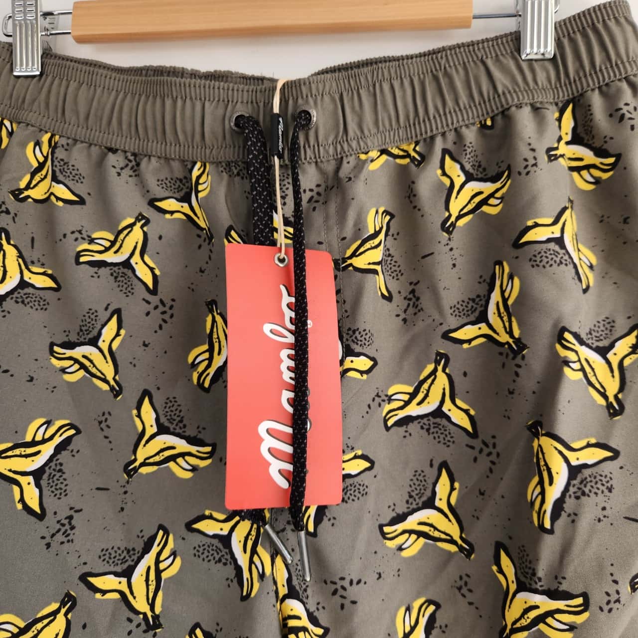 Mambo Boardie Shorts Swimmers Banana Print Size M(s)