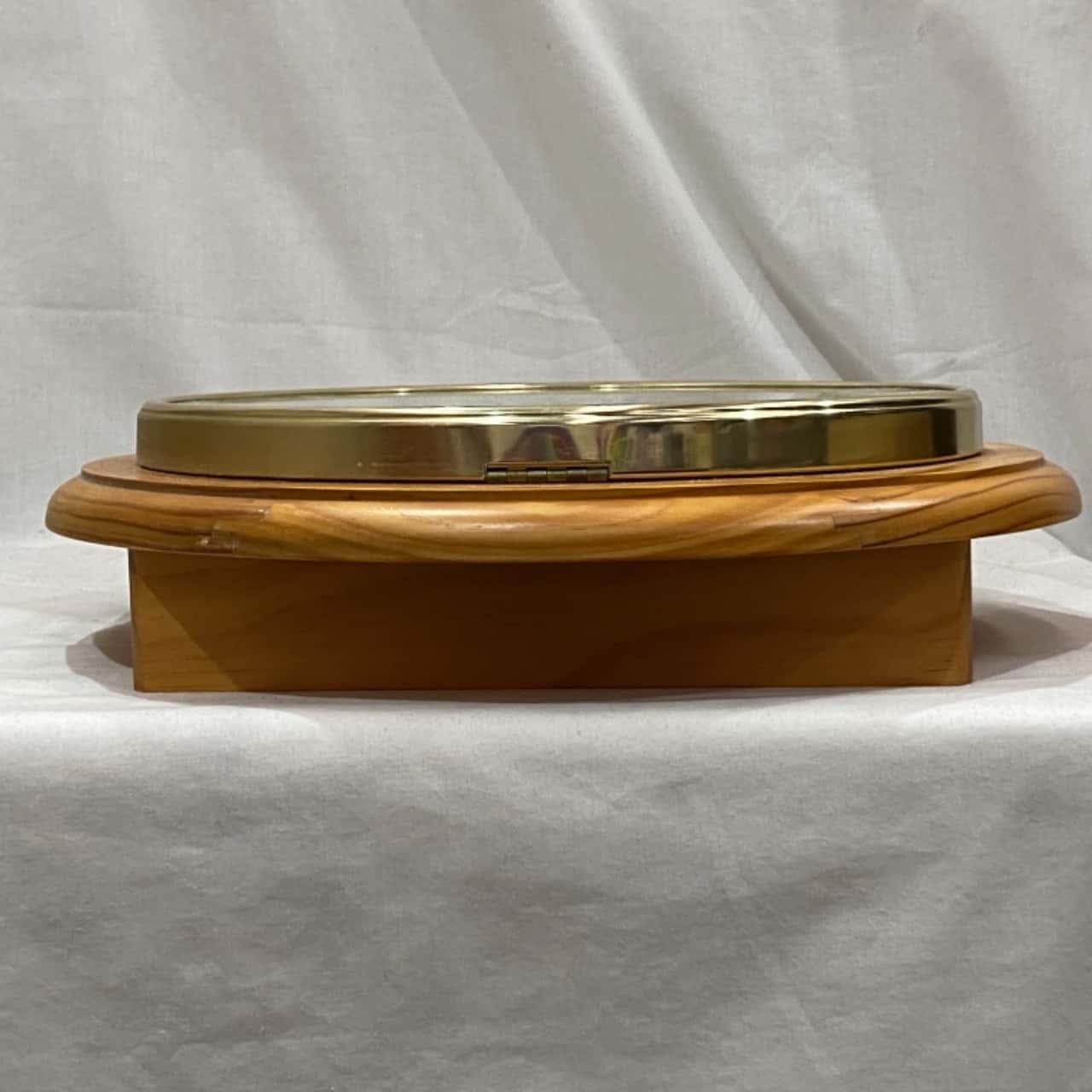 Medium Retro Railway Style Clock with Pine Wood Roberts and Dune ...