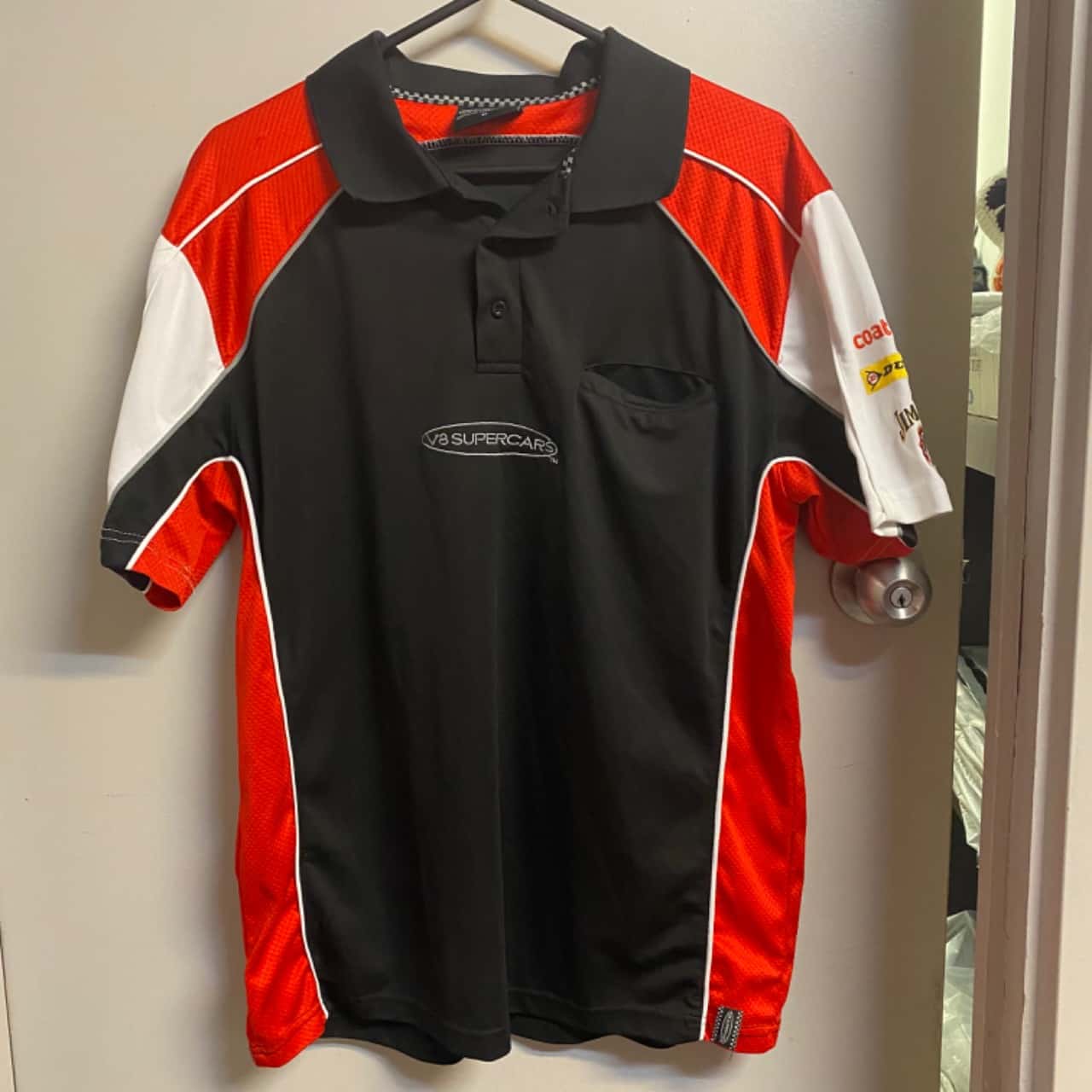 Mens Polo Shirt V8 Supercars SizeXL