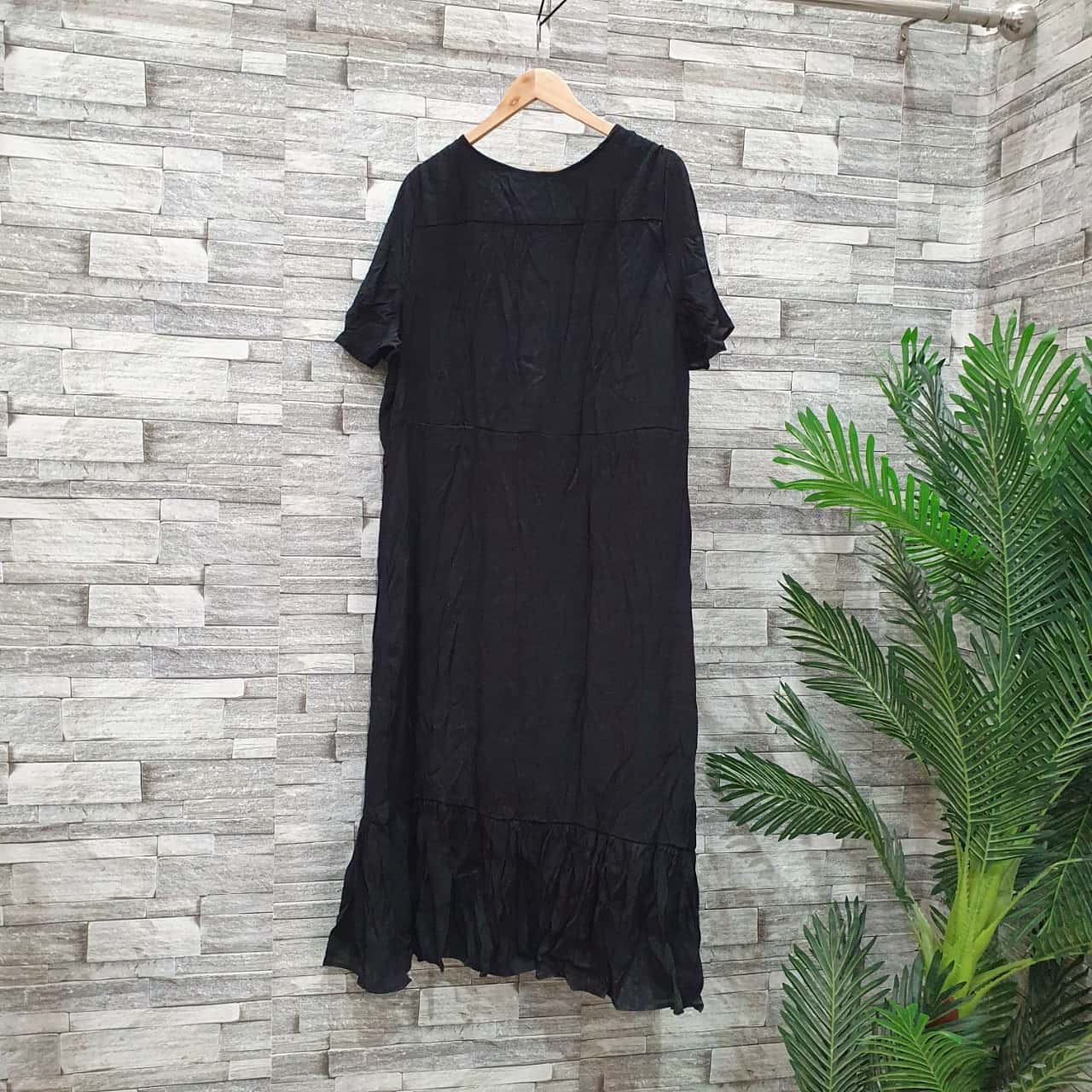 Autograph Womens Size 24 Maxi Dress Black