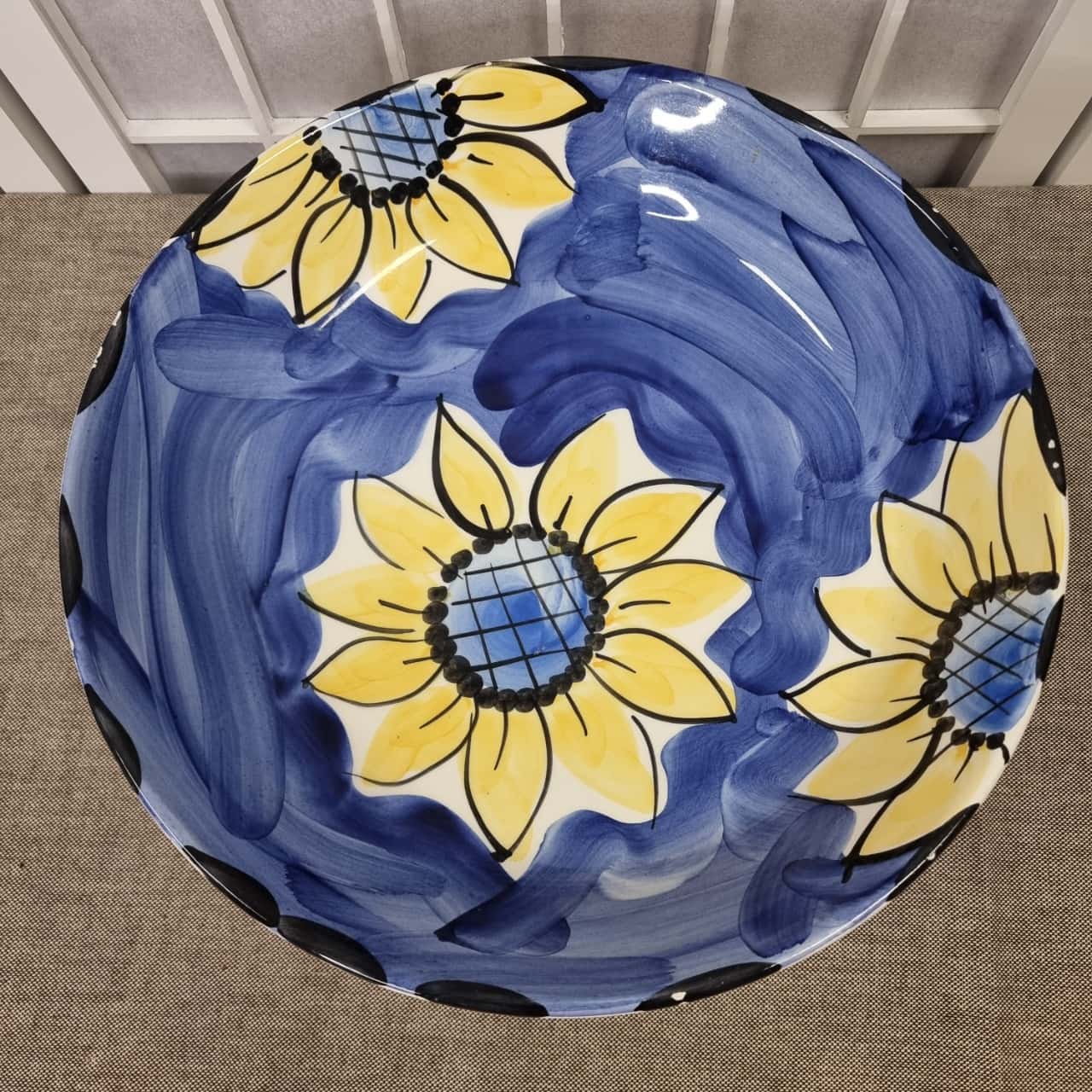 Stovigleria Hand Painted Ceramic Pasta Bowl - Made In Italy