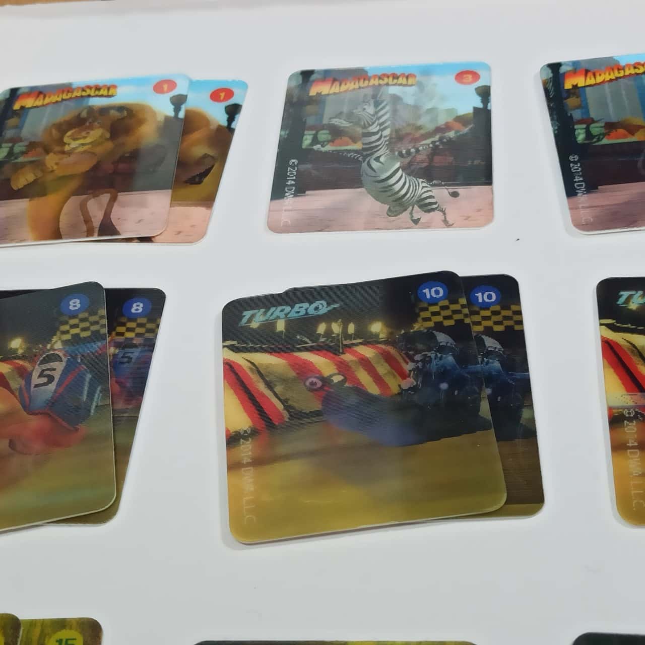 Woolworths Dreamworks Heroes Action Lenticular Cards (40) not a Set and ...
