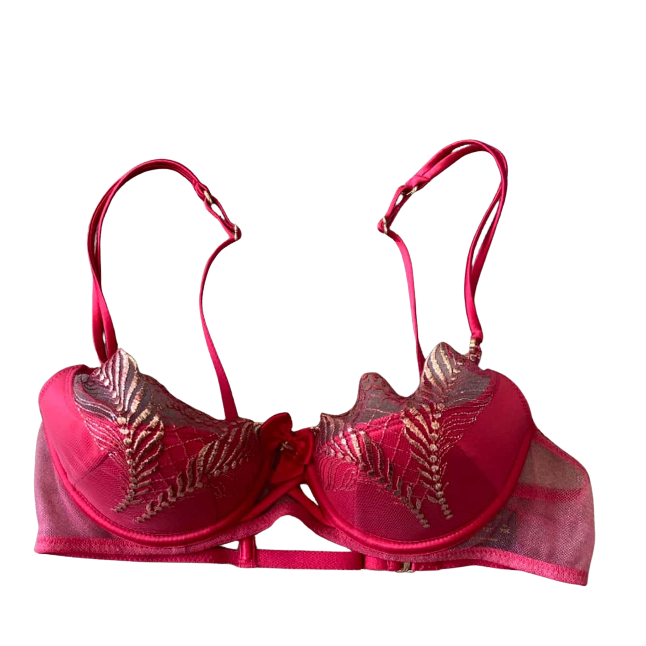 Honey Birdette Womens Size 10C Red Bra