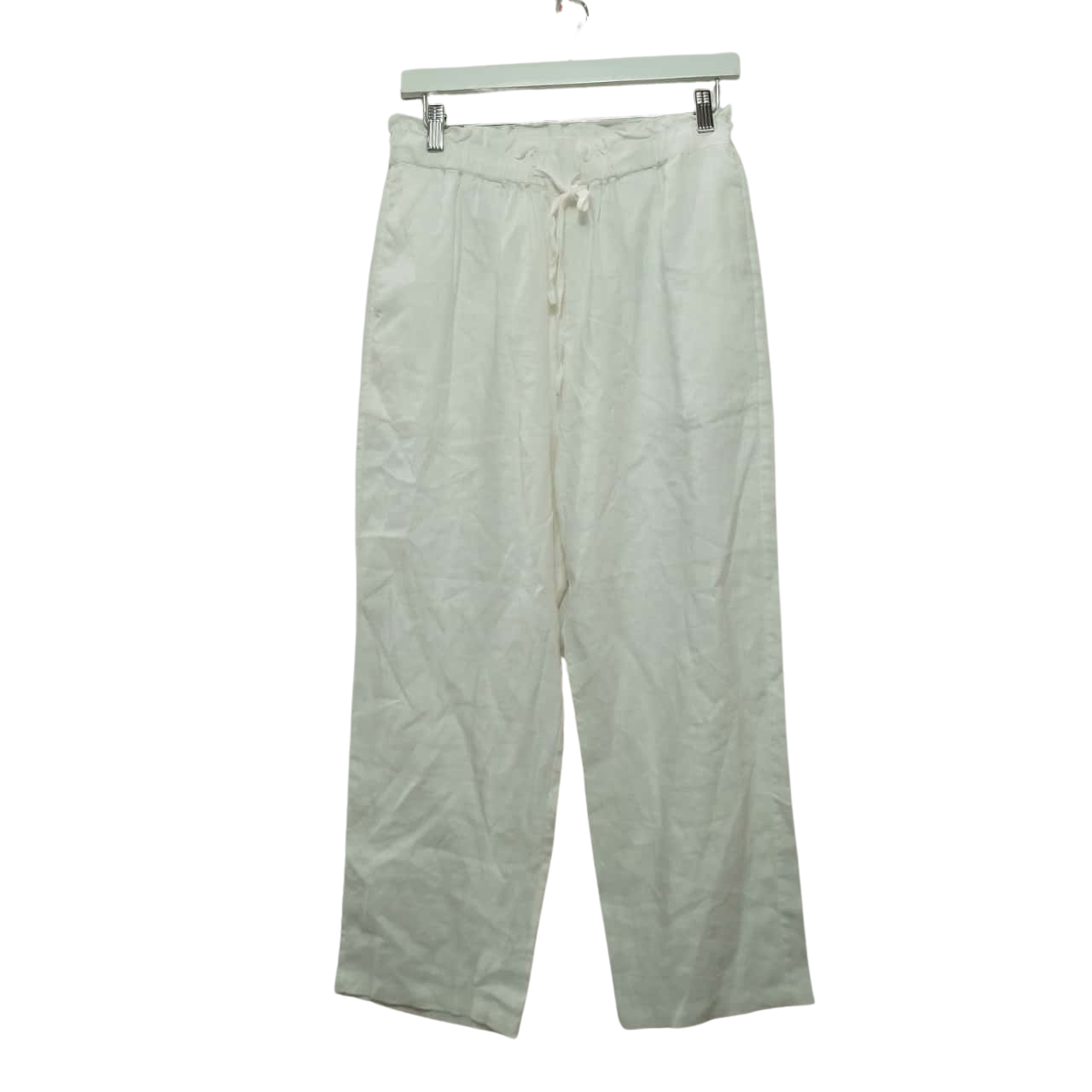 Women’s Seed Heritage Size 8 White Linen Pants