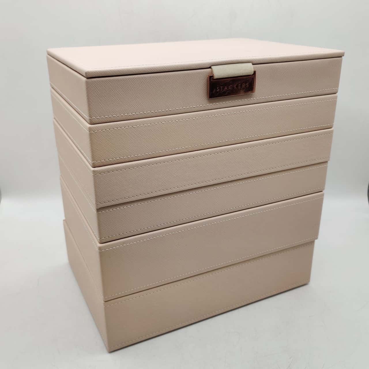 Stackers Classic Jewellery Box with Lid & 5 Assorted Trays(s)