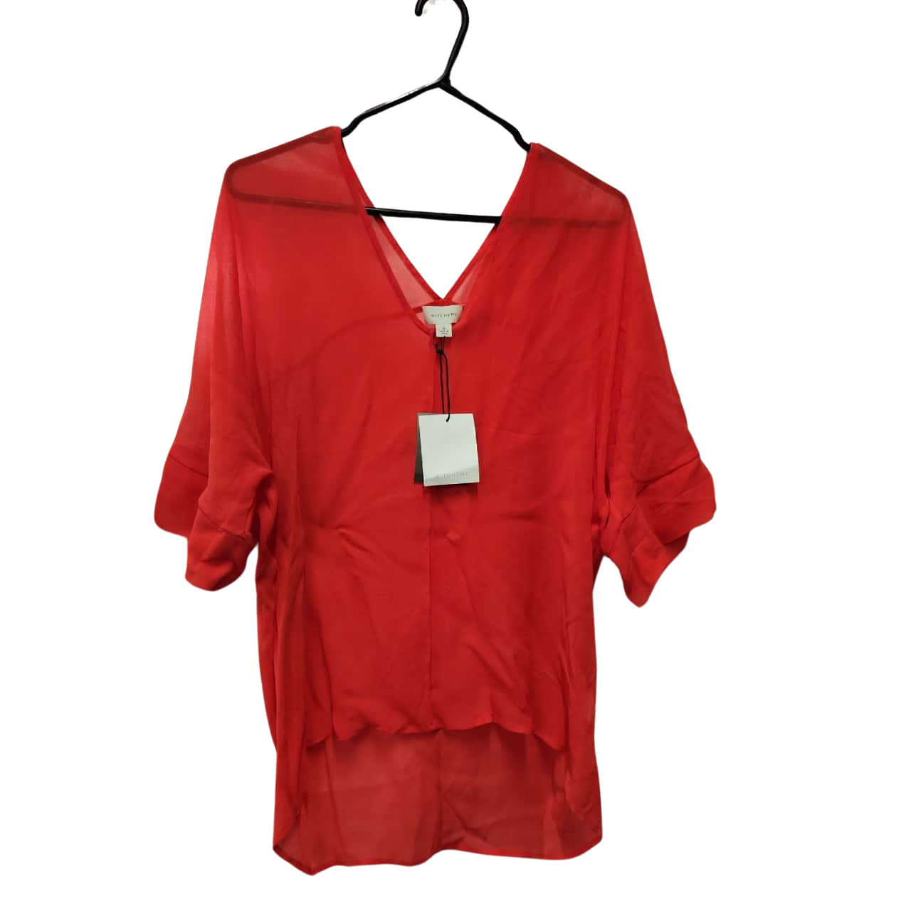 Womens Orange Top Witchery Size 8(s)