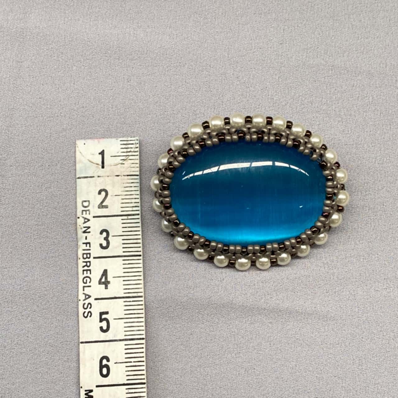 Womens Blue Glass Brooch (s)