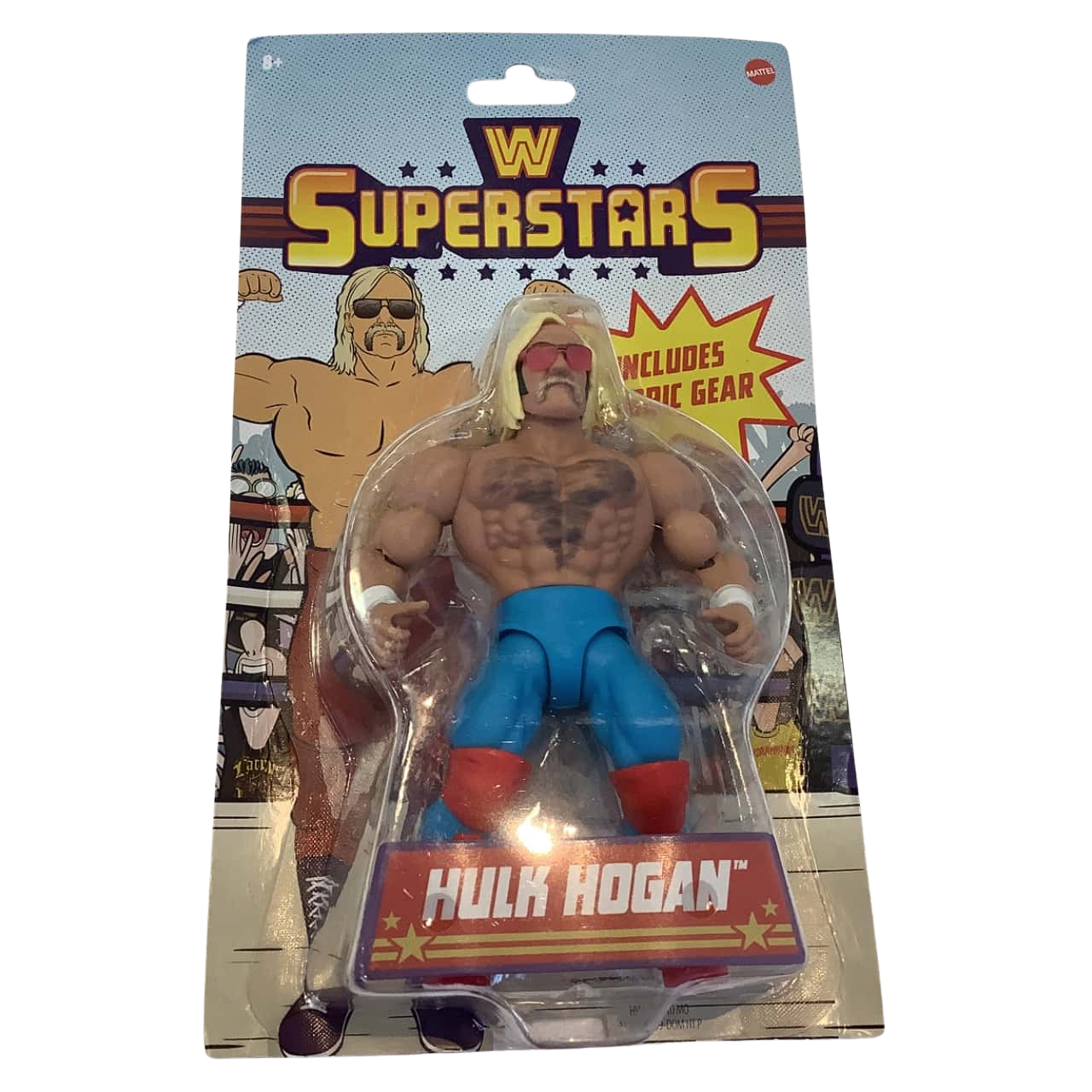 2023 WWE Mattel Superstars Series 8 Hulk Hogan Figurine `24 Inch Biceps ...