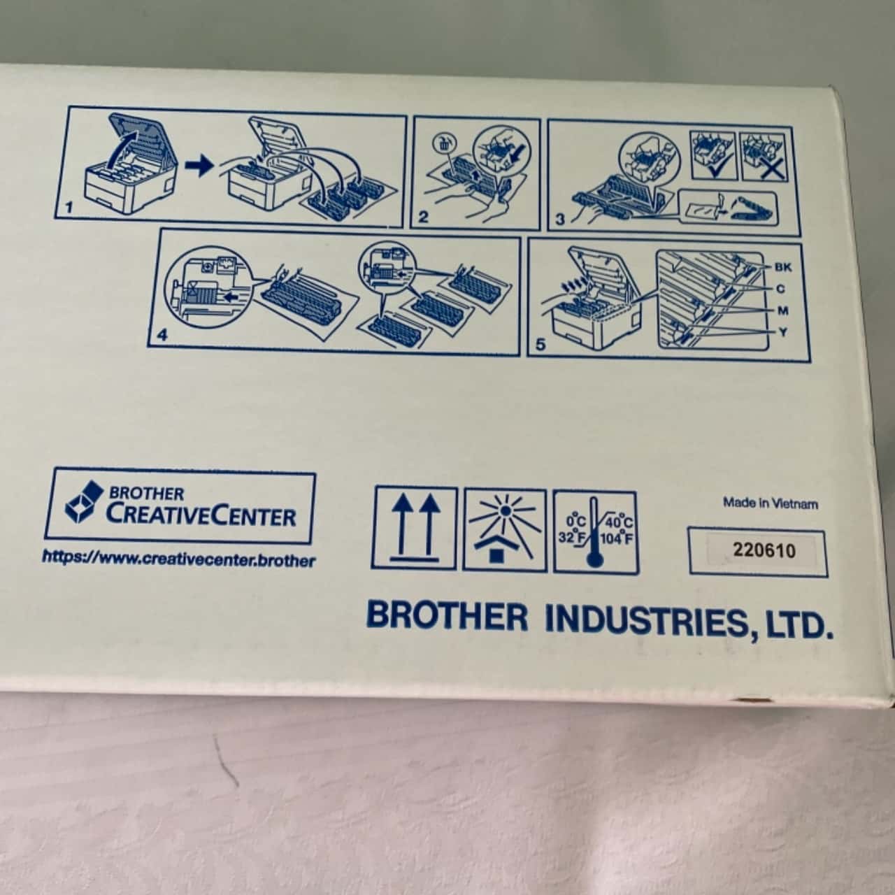 Genuine Brother TN-257C Cyan Toner Cartridge - 2,300 pages A4 (*Other ...