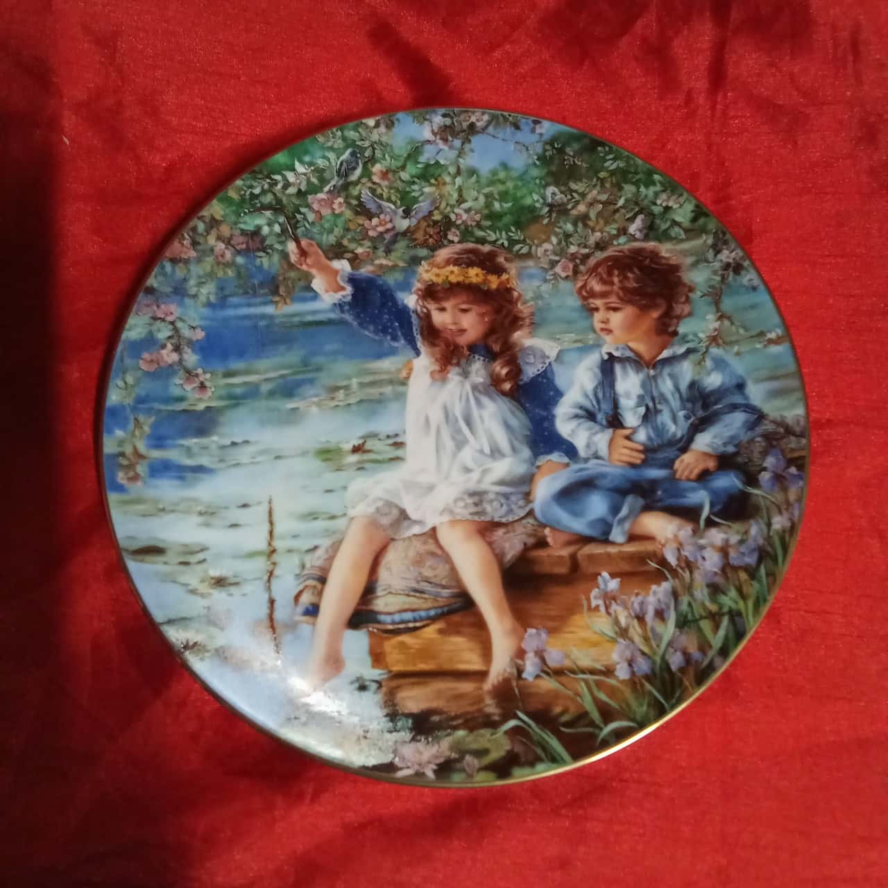REDUCED To $5 Bradford Exchange Reco Plate PATIENCE(s)