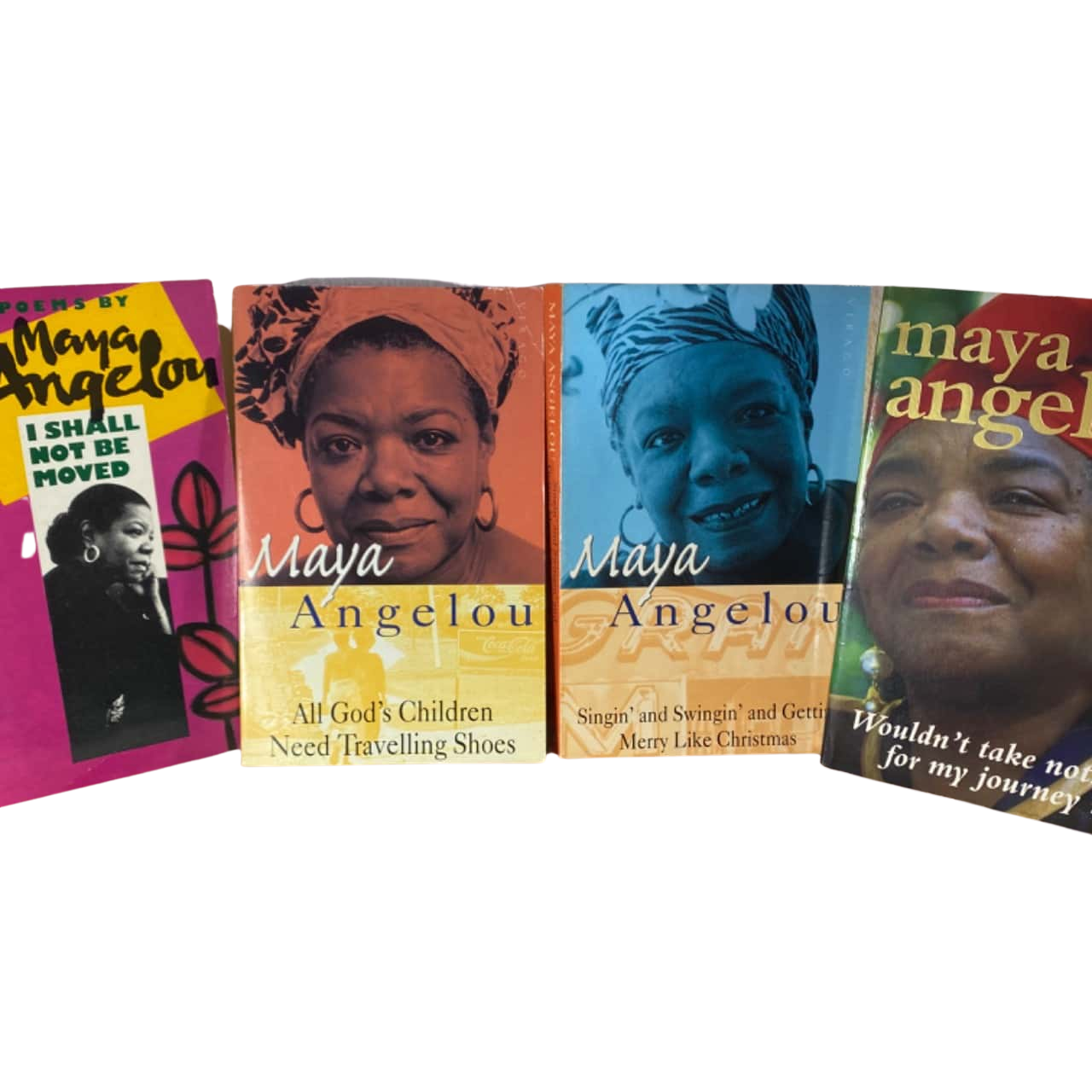 4 Maya Angelou Paperback Books(s)