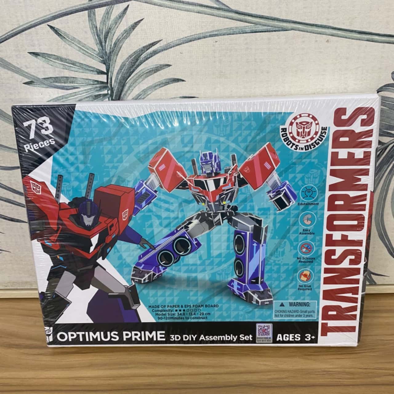 Transformers Optimus Prime 3D DIY Assembly Set