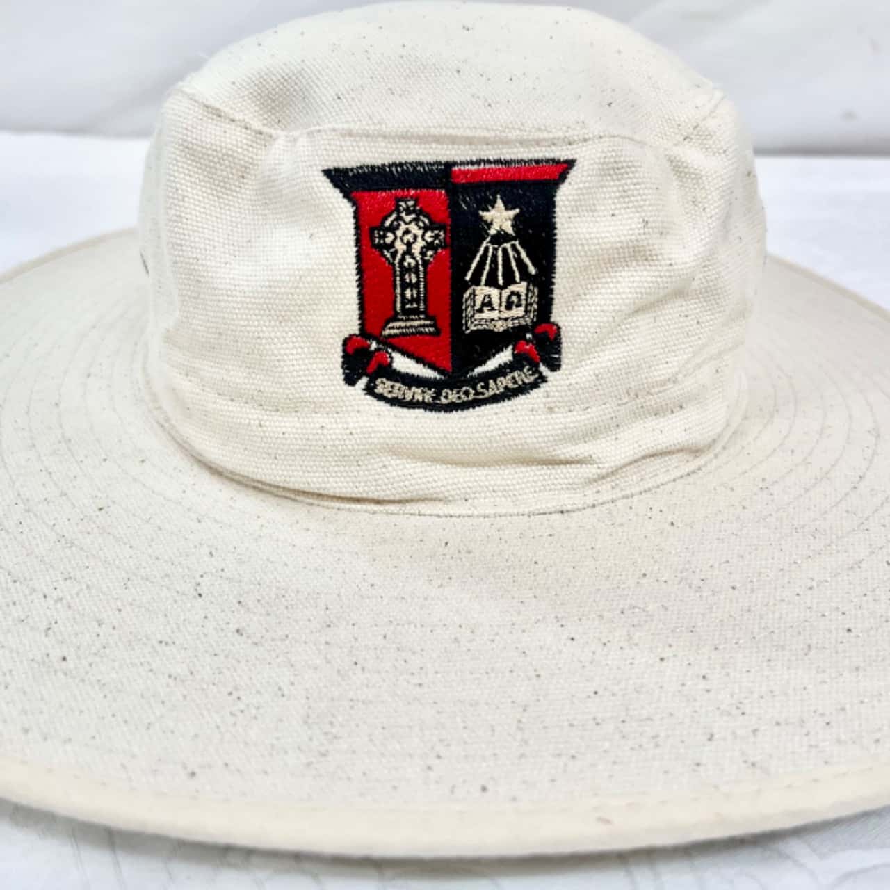 Vintage Greg Chappell Cricket Hat UPF 50+ Size S Off White