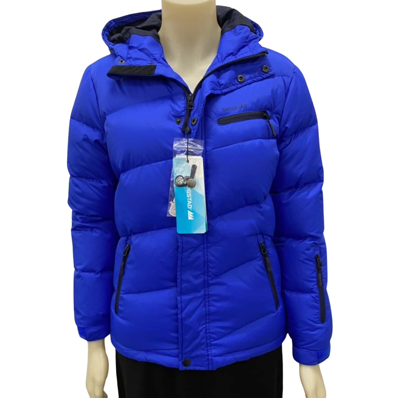 Skogstad Womens Size 12 Down Jacket Blue