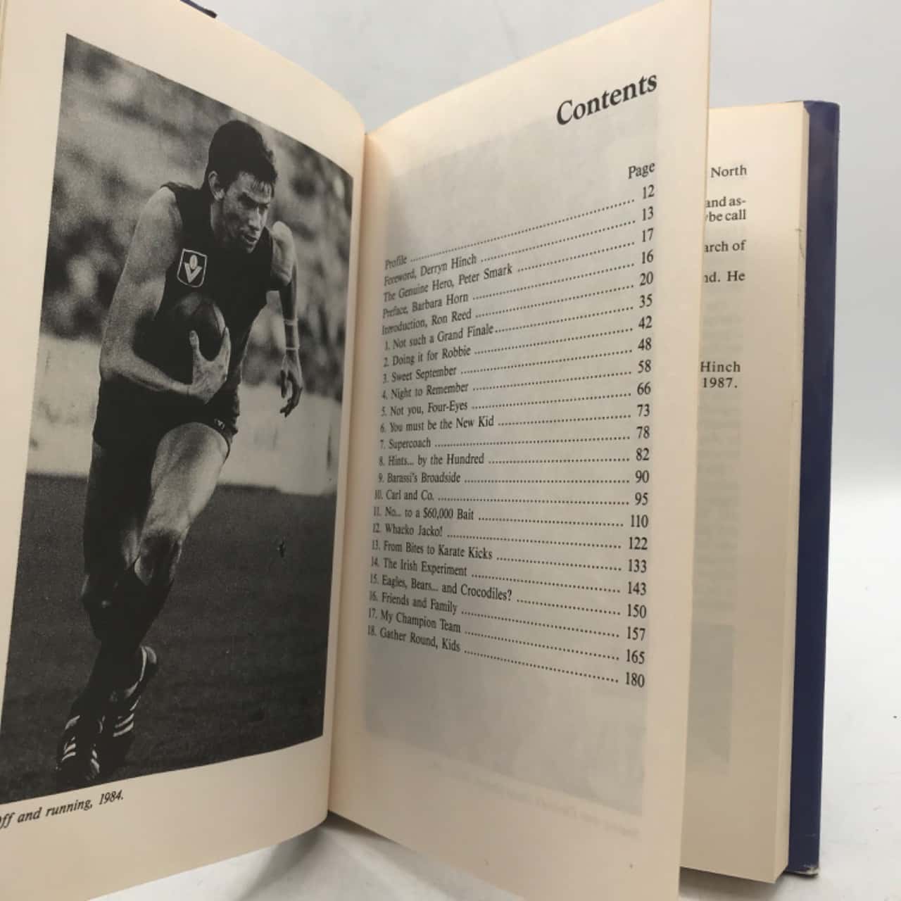 SIGNED 1st Copy 1987 'Robbie' Flower Demons Biography Hardcover(s)