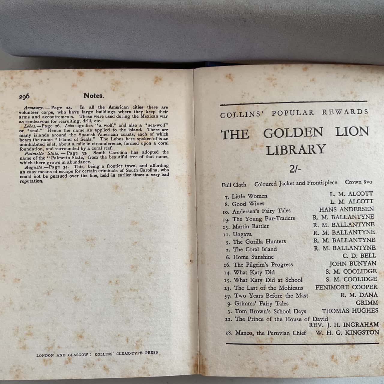 The Rifle Rangers by Captain Mayne Reid Vintage Hardback